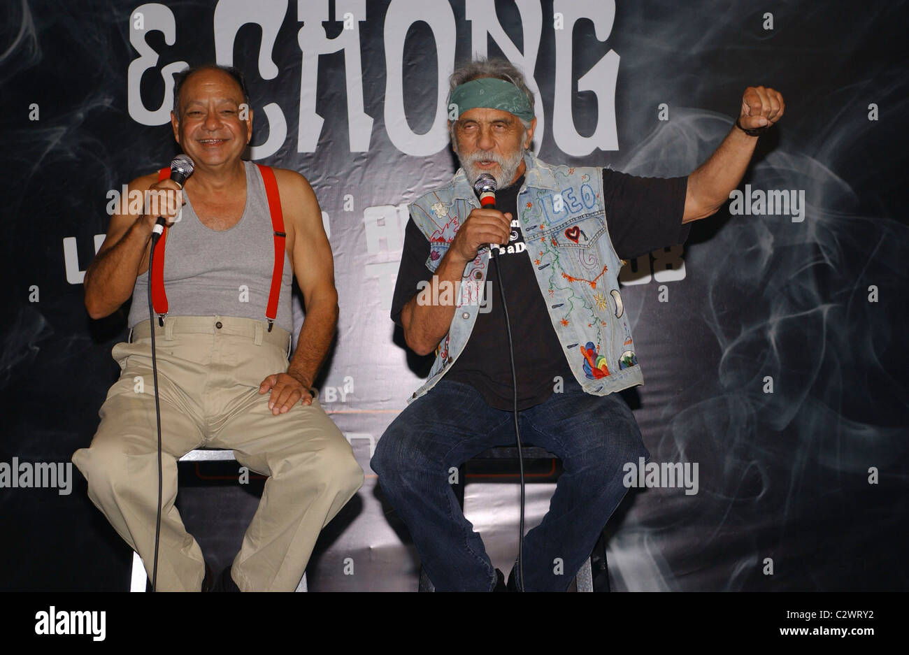 Cheech Marin and Tommy Chong Cheech & Chong announce 'Light Up America ...