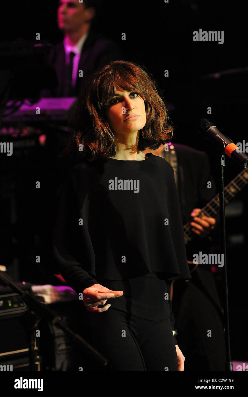 Candie Payne performing at the 'Smirnoff Experience Paris' at La Cigale ...