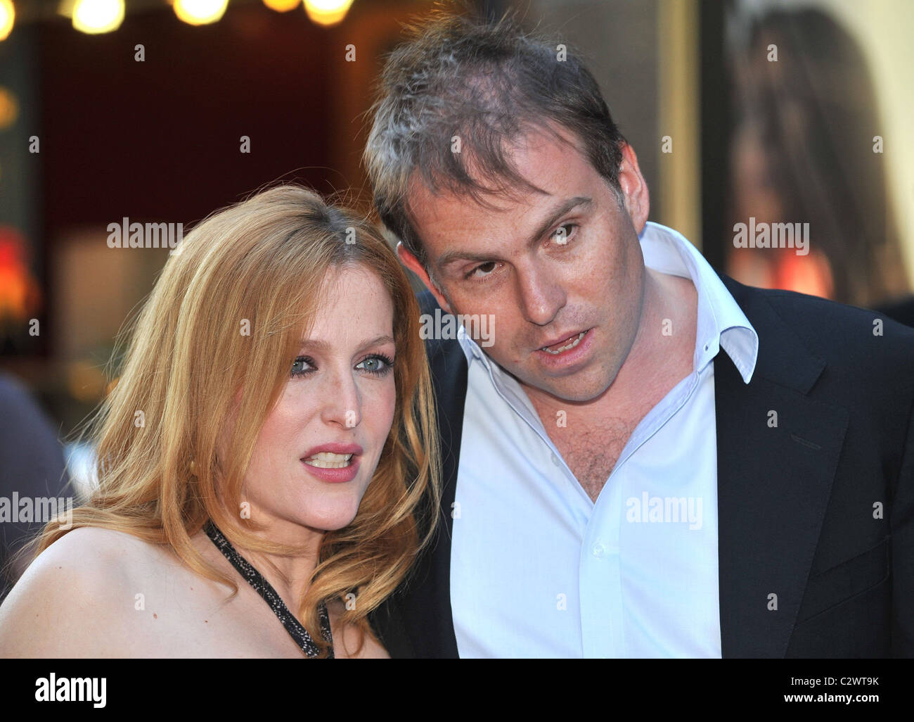 Gillian Anderson And Mark Griffiths Uk Premiere Of The X Files I Want