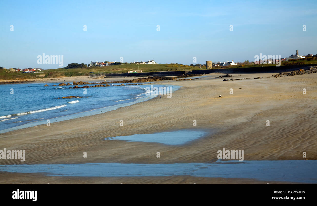 Guernsey, vazon beach hi-res stock photography and images - Alamy