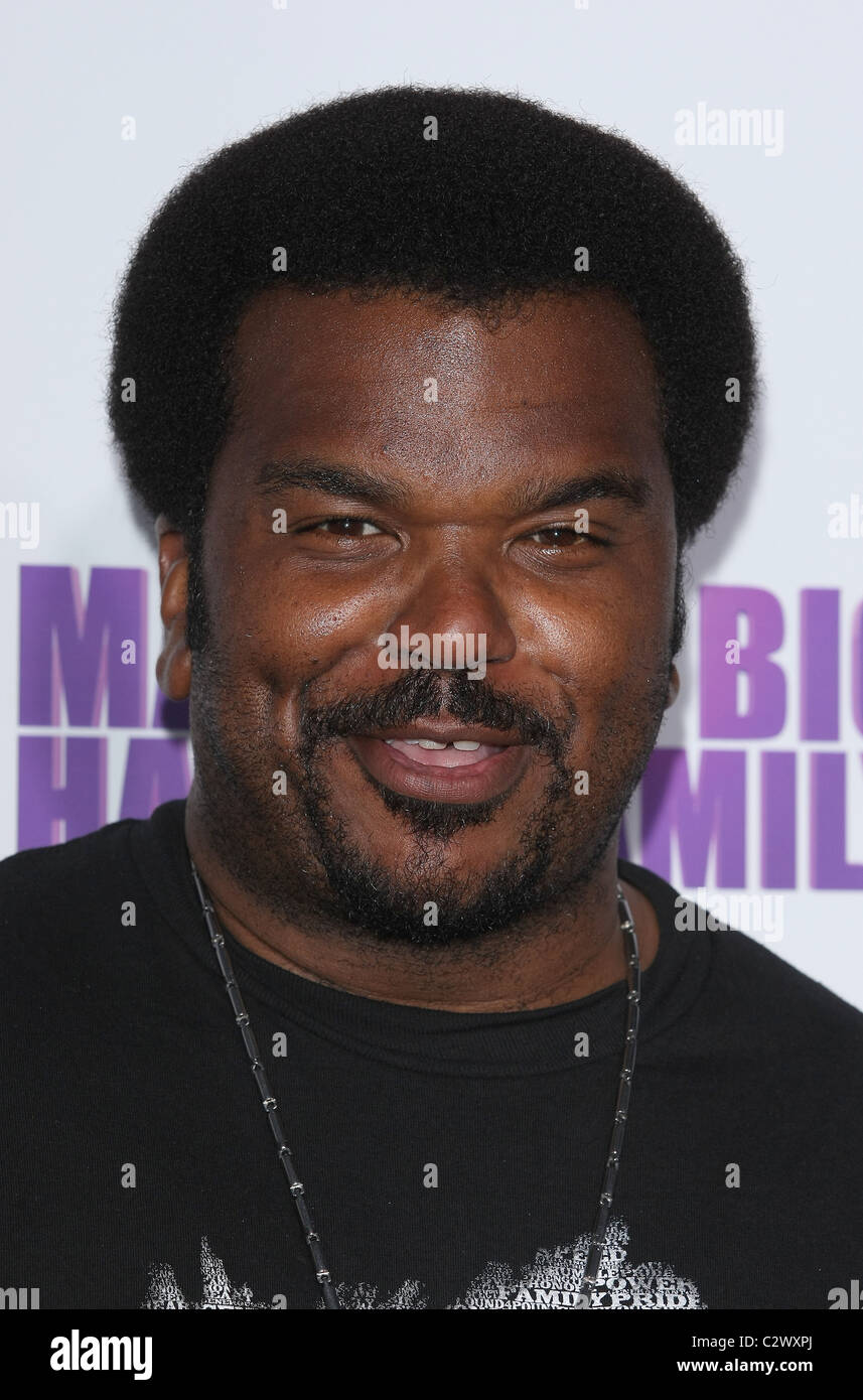 CRAIG ROBINSON TYLER PERRY'S MADEA'S BIG HAPPY FAMILY. LOS ANGELES ...