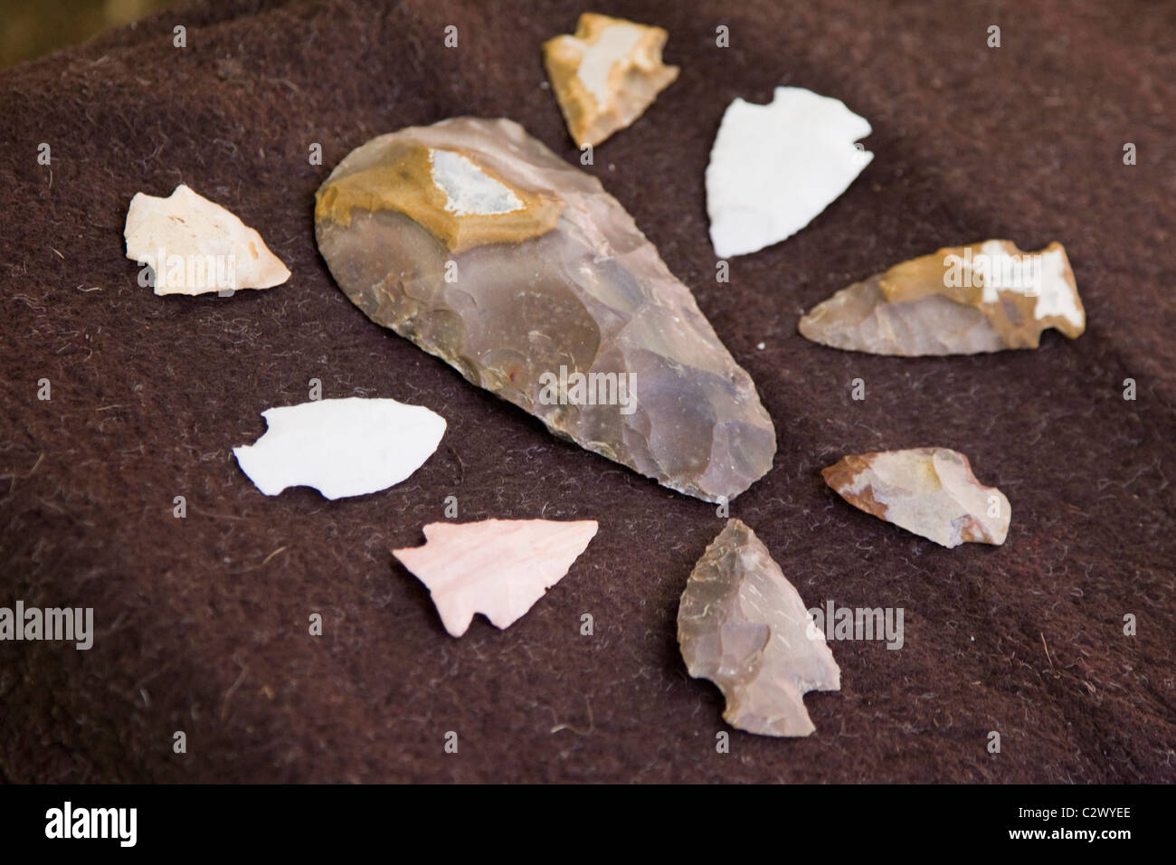 Native american arrowhead hi-res stock photography and images - Alamy