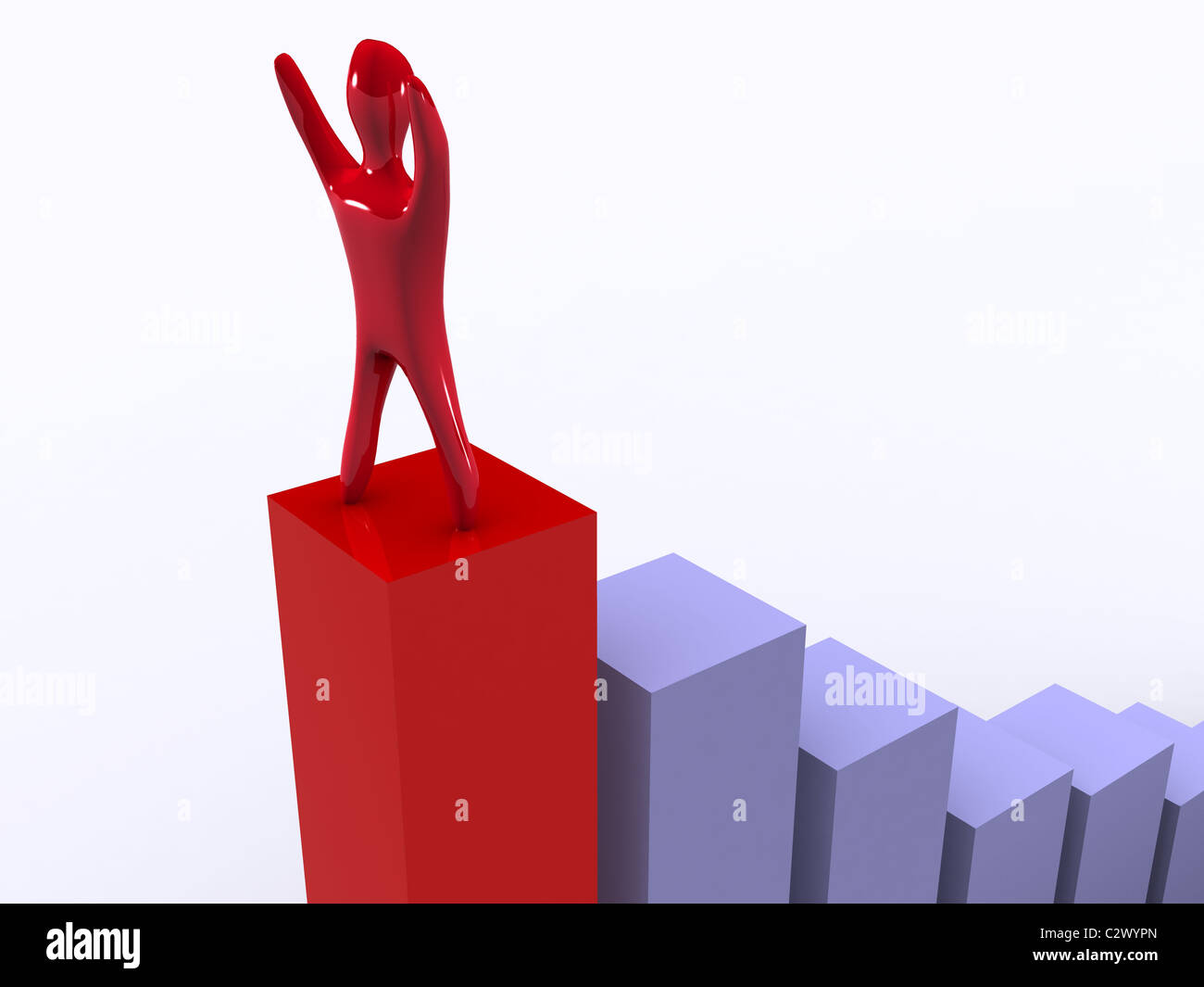 person success diagram. 3d Stock Photo - Alamy