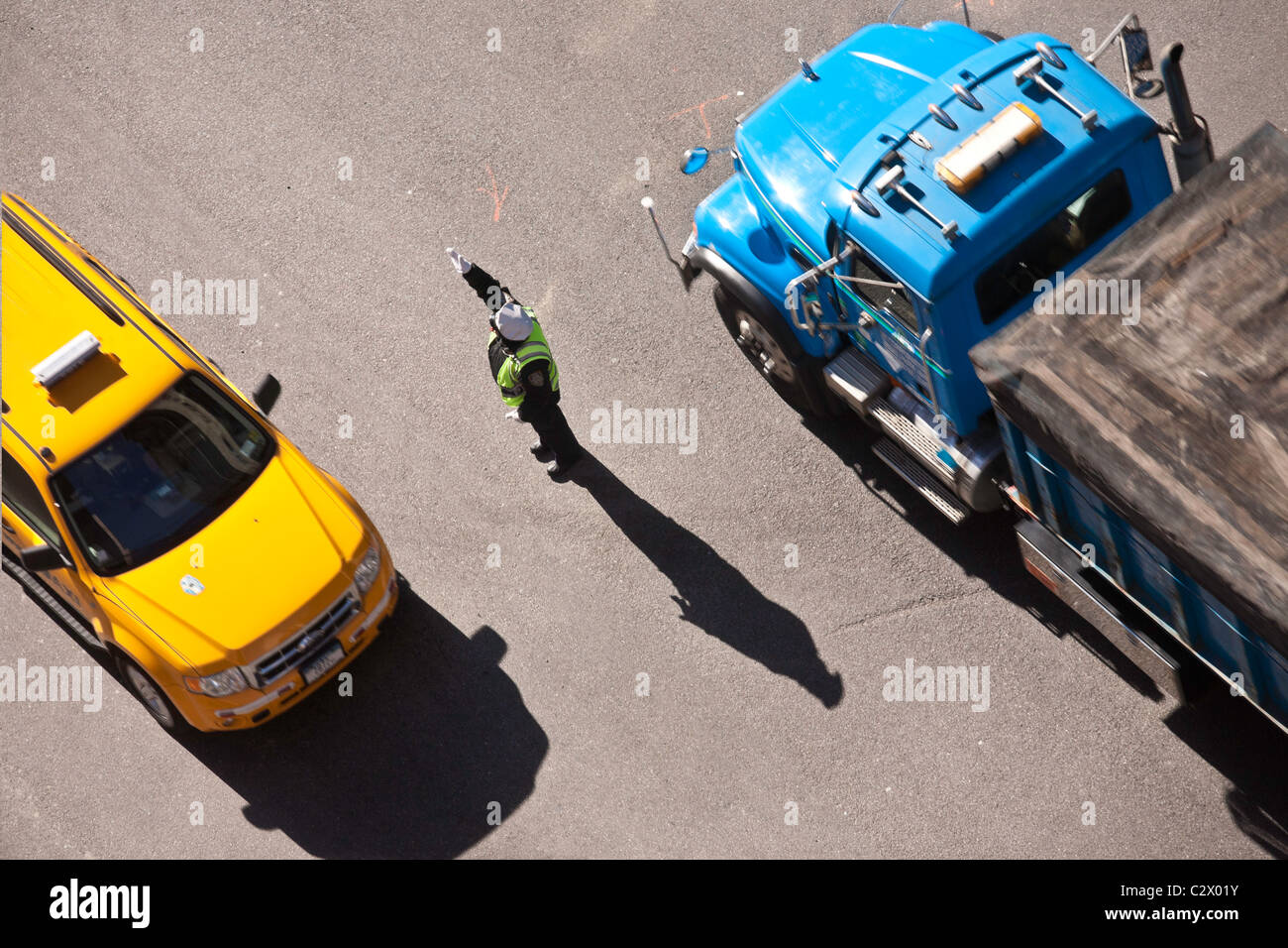 Hand signal traffic police hi-res stock photography and images - Alamy