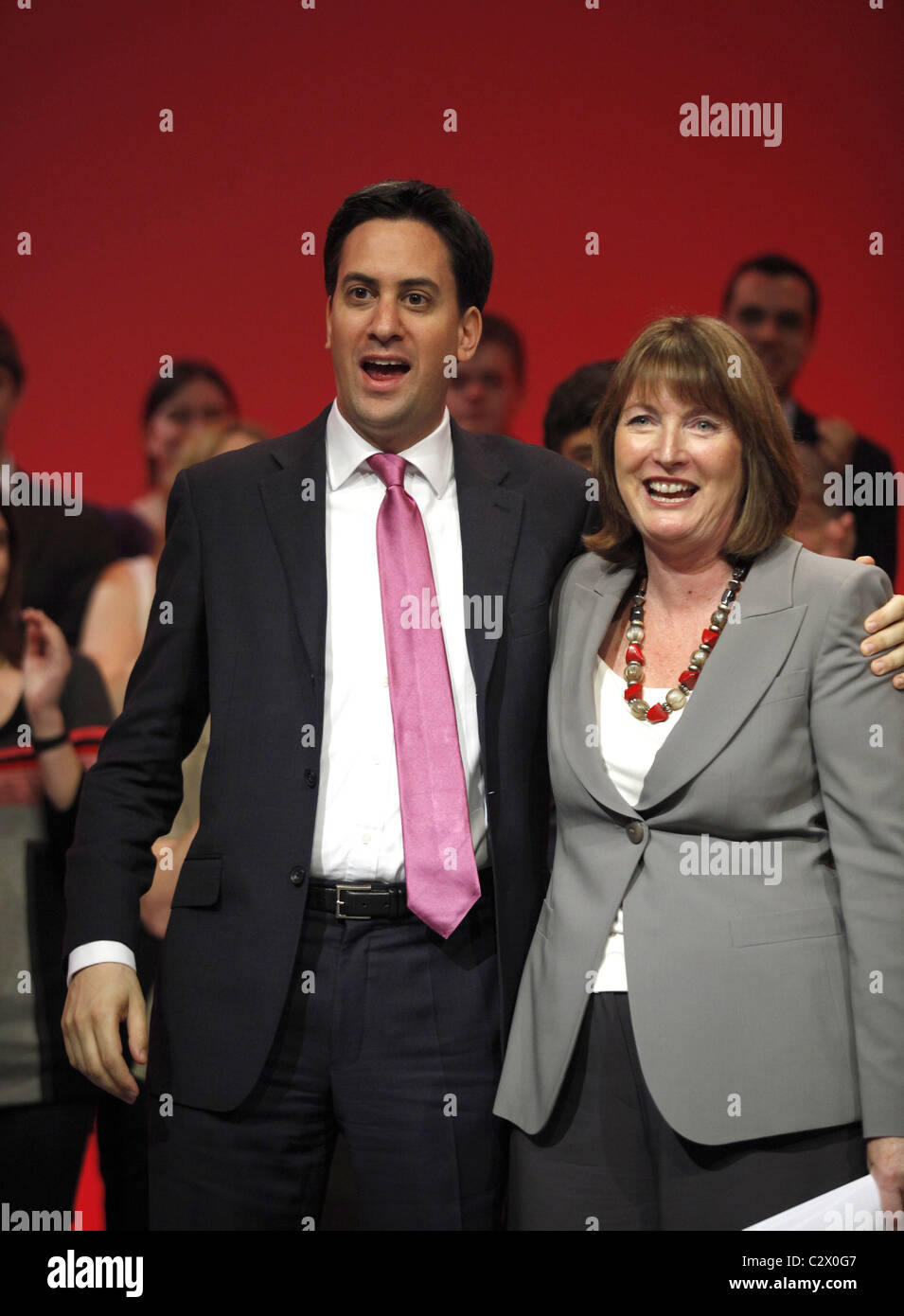 ED MILIBAND & HARRIET HARMAN LABOUR PARTY 30 September 2010 MANCHESTER ...