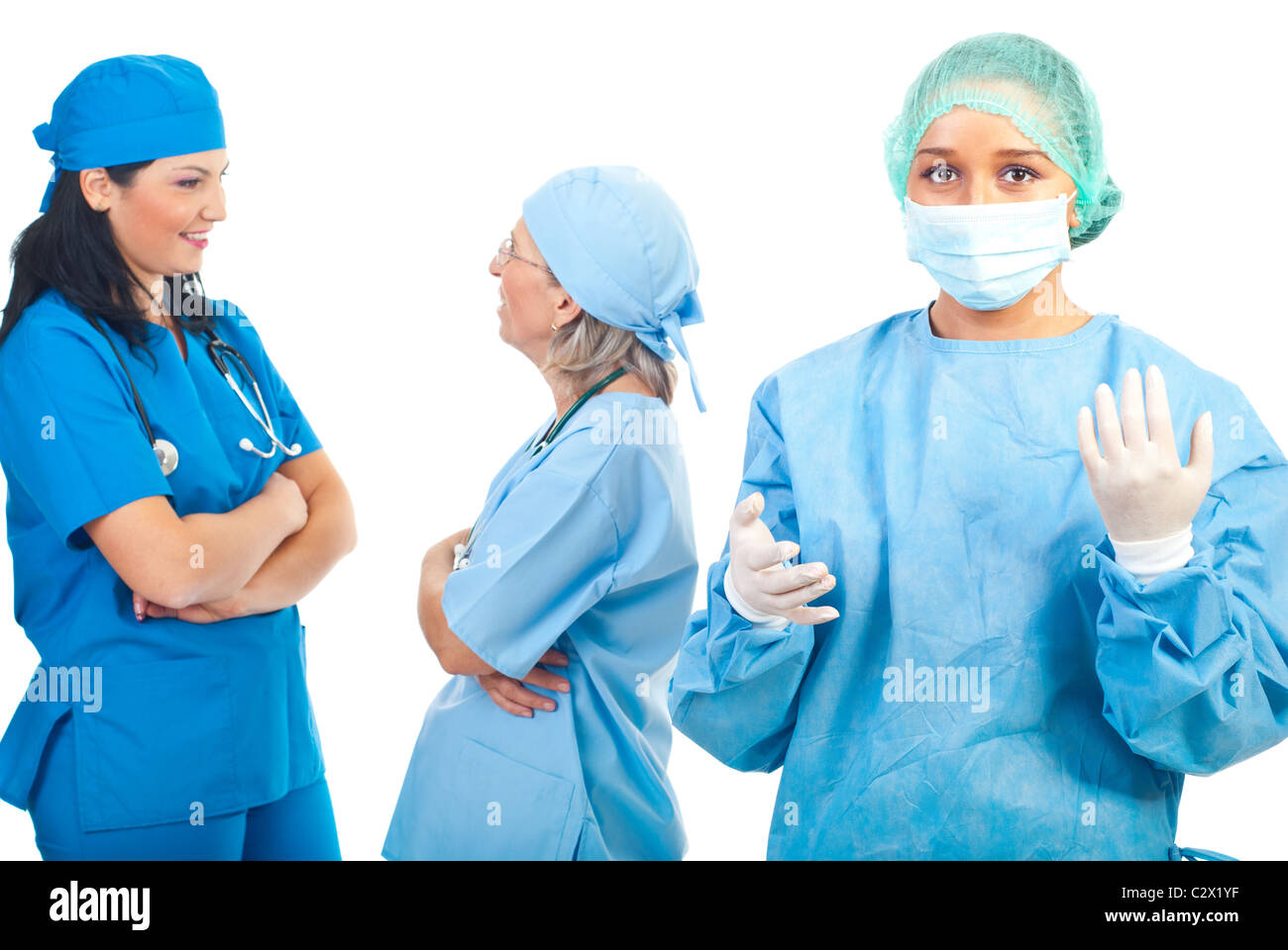 Sterile uniform hi-res stock photography and images - Alamy