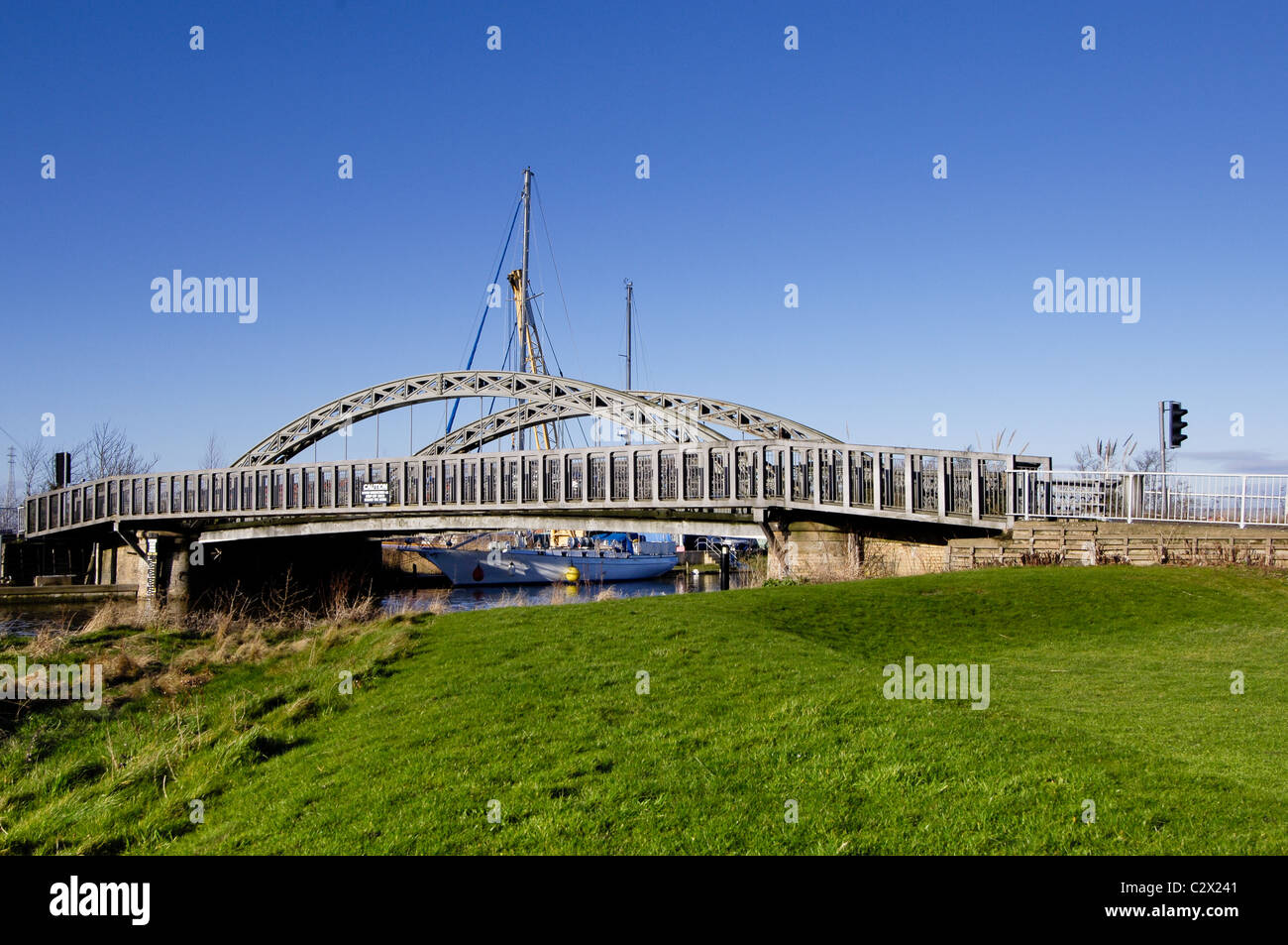 St Olaves Bridge is a suspension bridge and is the first bridge on the ...