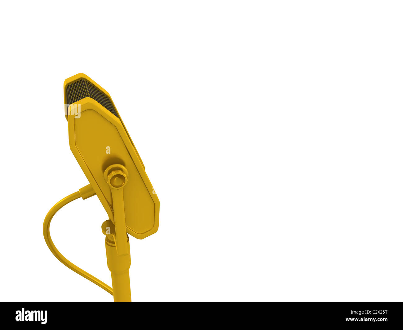 Golden Microphone High Resolution Stock Photography and Images - Alamy