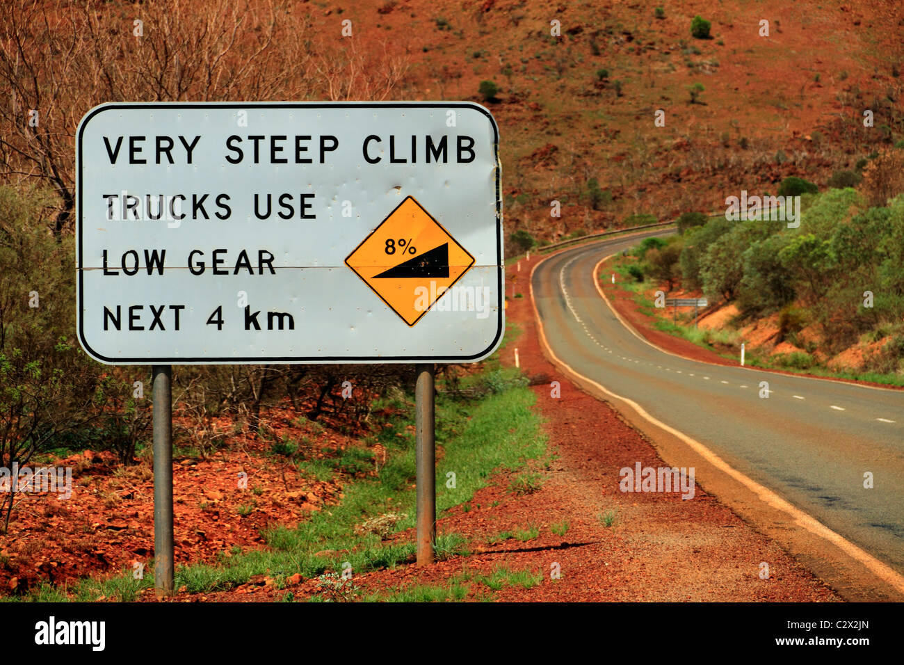 Low Gear Road Sign High Resolution Stock Photography and Images - Alamy
