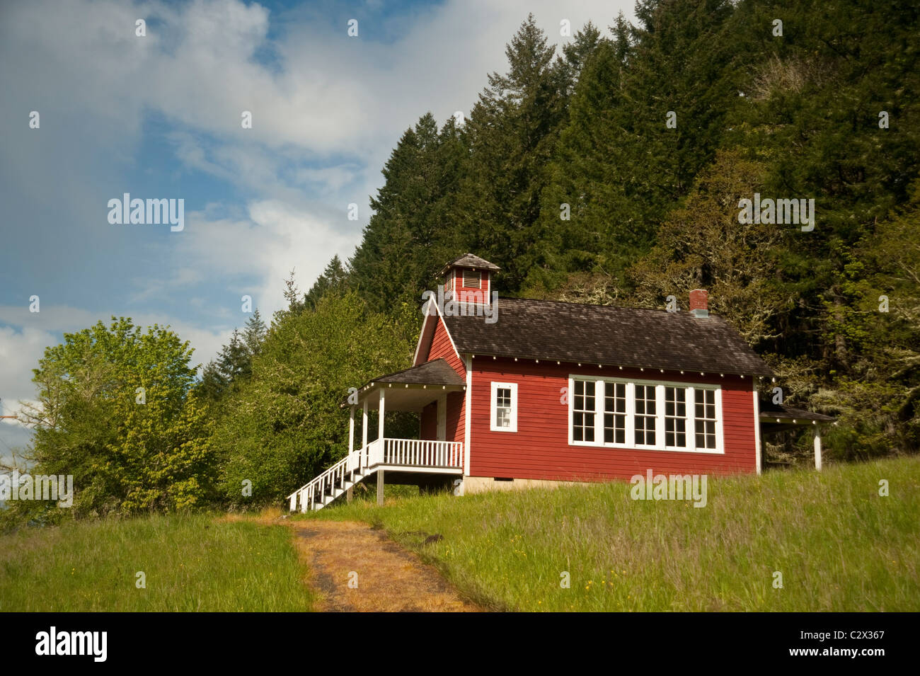 Old fashioned one room school hi-res stock photography and images - Alamy