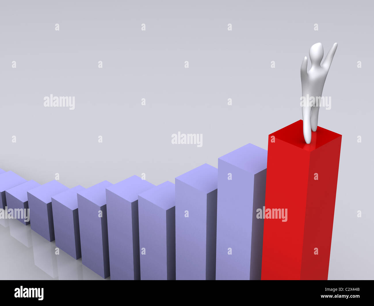 person success diagram. 3d Stock Photo - Alamy