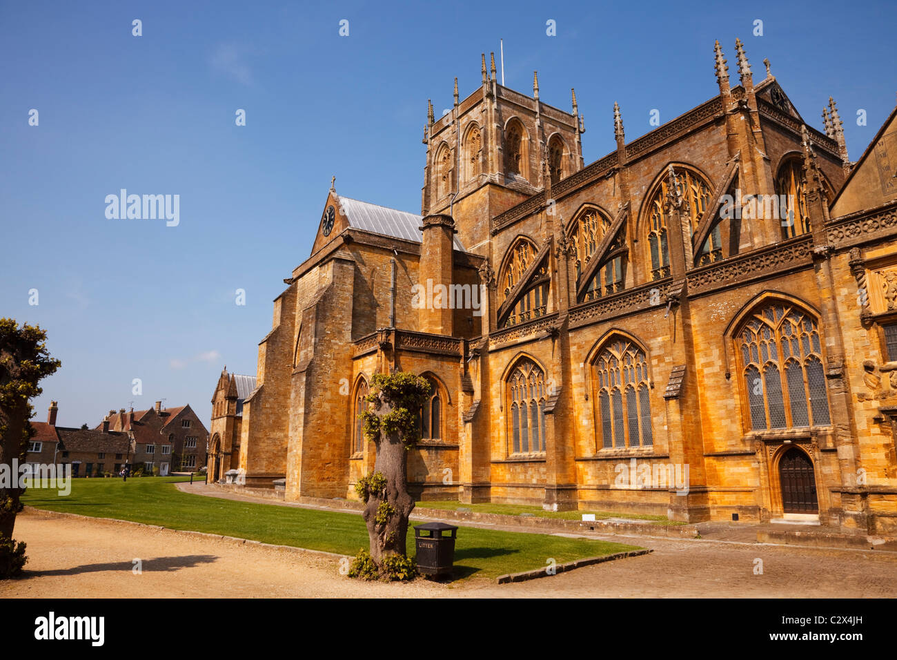 Sherborne Abbey, Dorset, England Stock Photo - Alamy