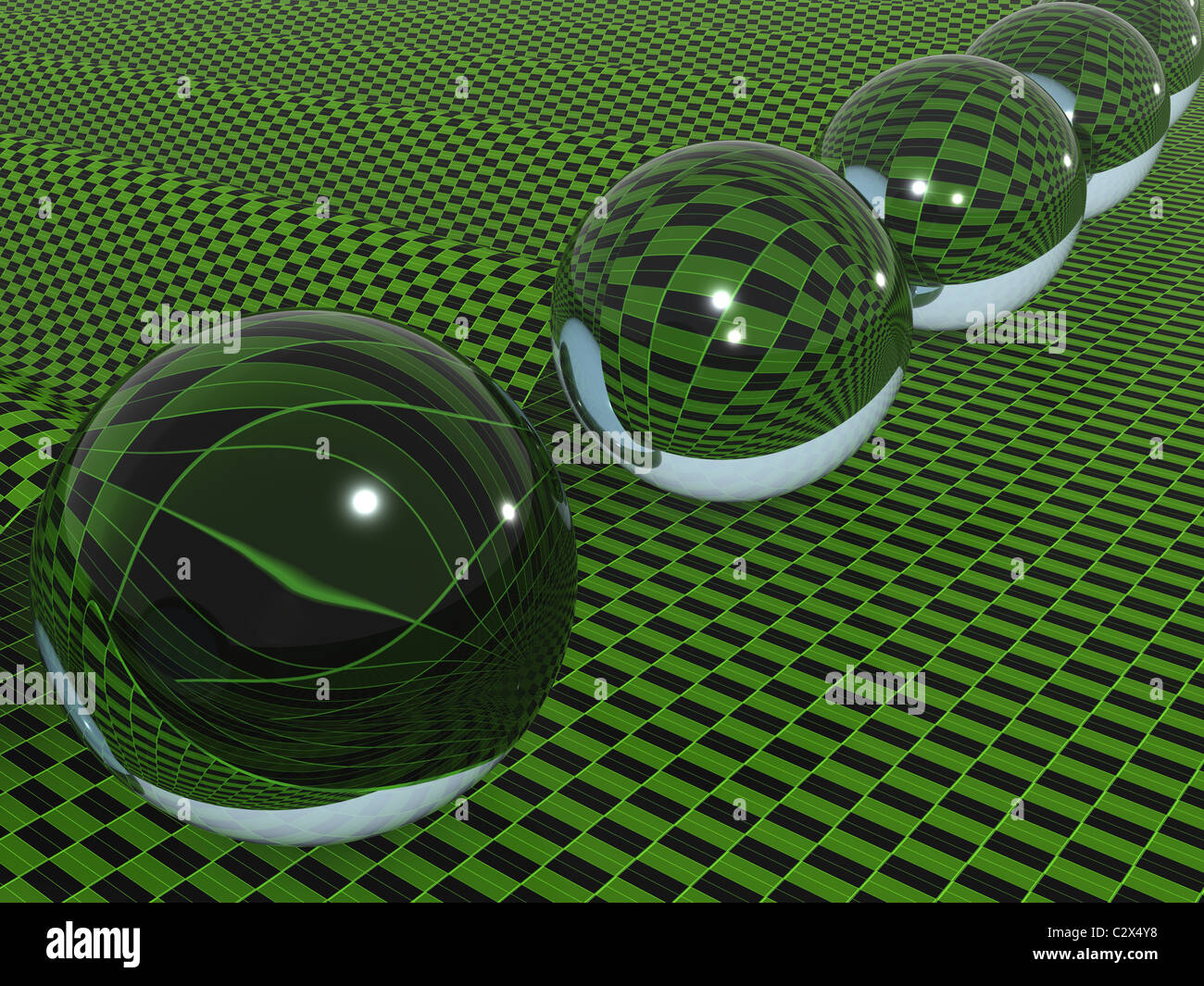glass ball abstract background. 3d Stock Photo - Alamy