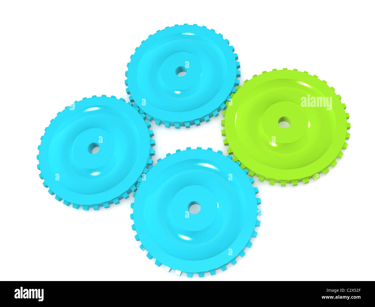 Gears 3d isolated hi-res stock photography and images - Alamy