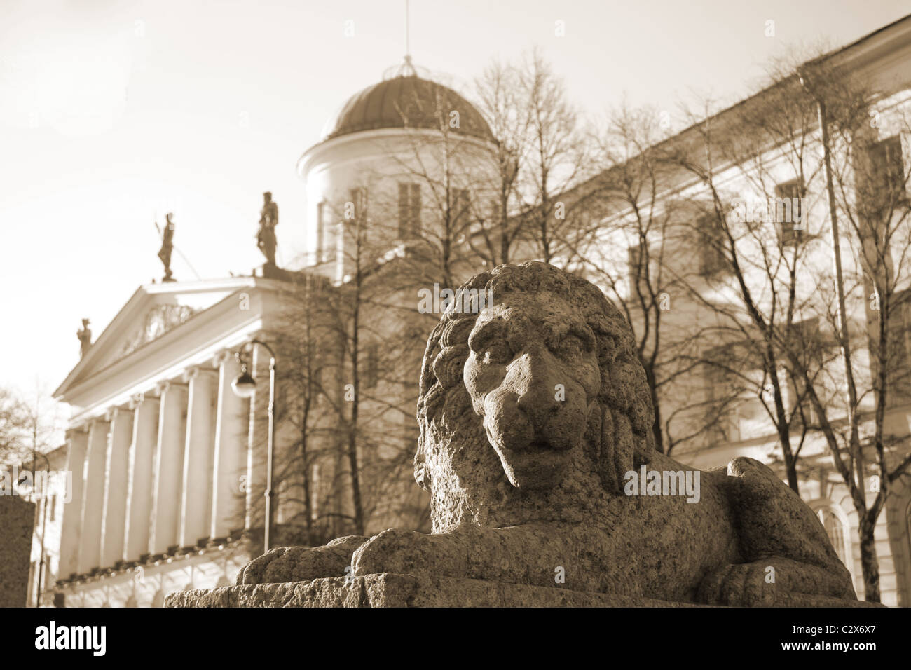 Institute of Russian Literature (the Pushkin House). St.Petersburg ...