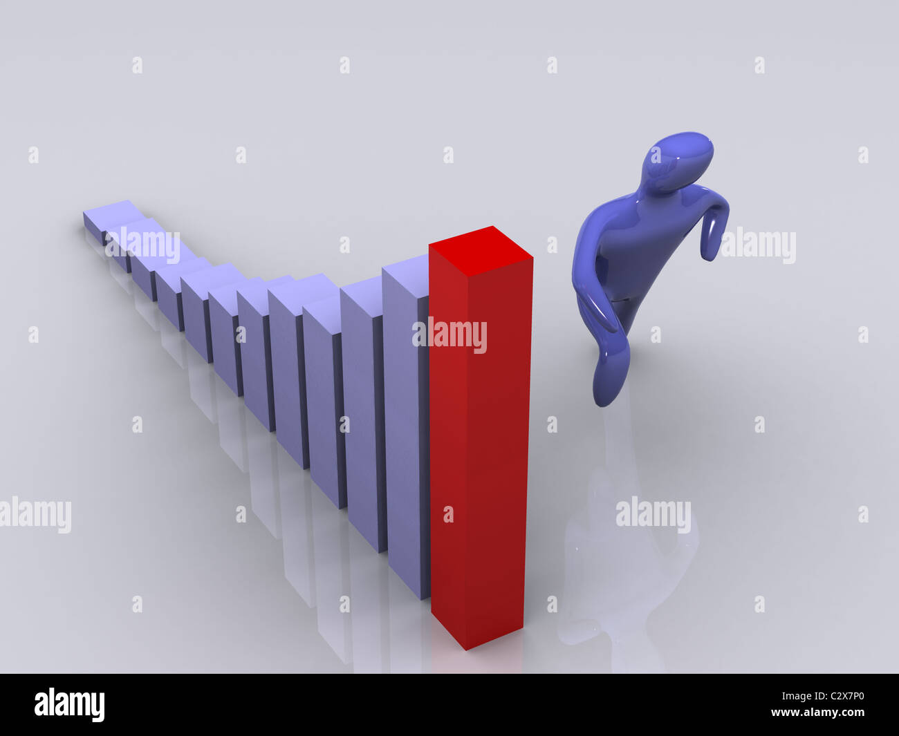 person success diagram. 3d Stock Photo - Alamy