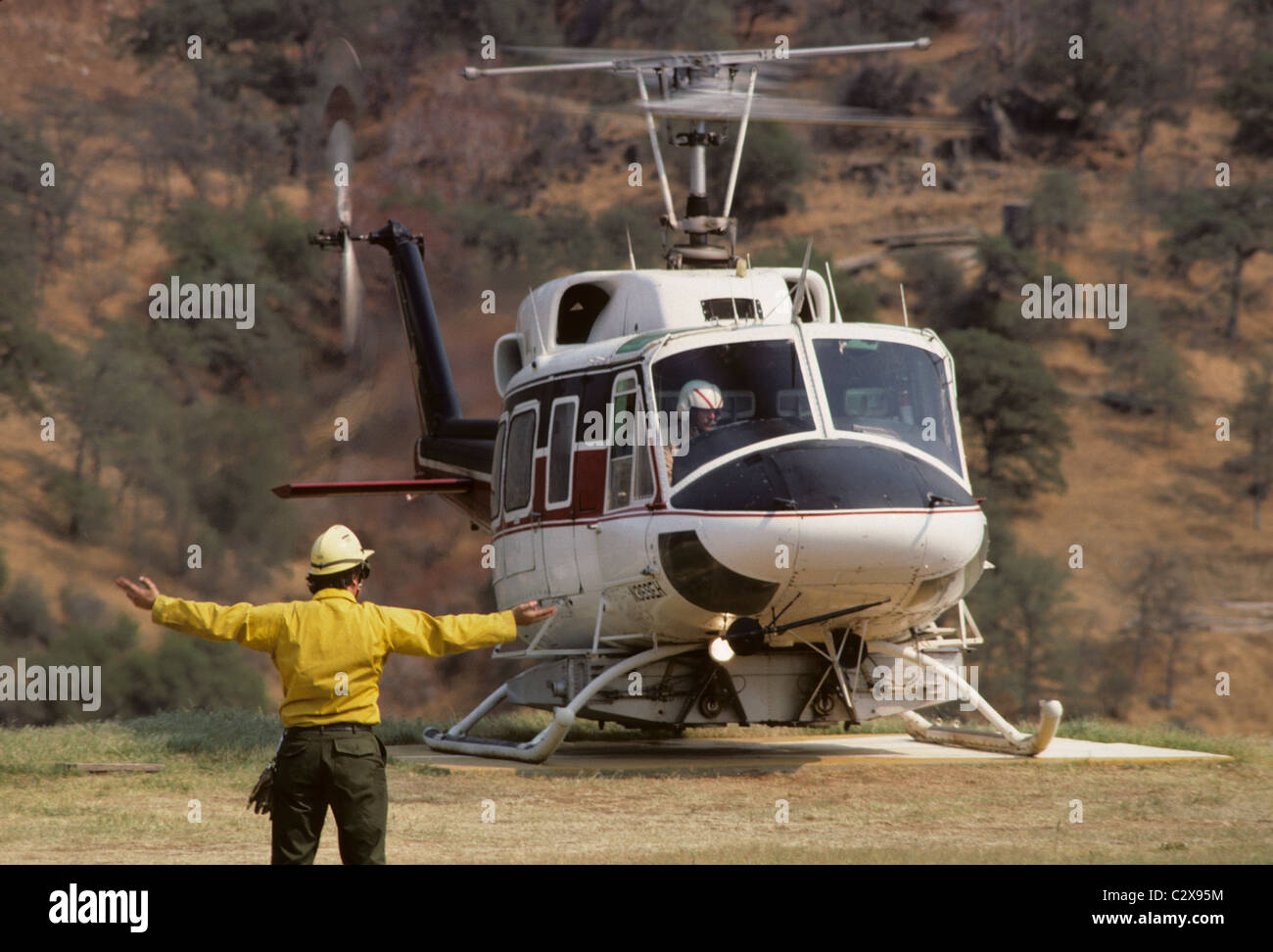 Huey Helicopter, Rescue Helicopter, Sequoia and Kings Canyon National ...