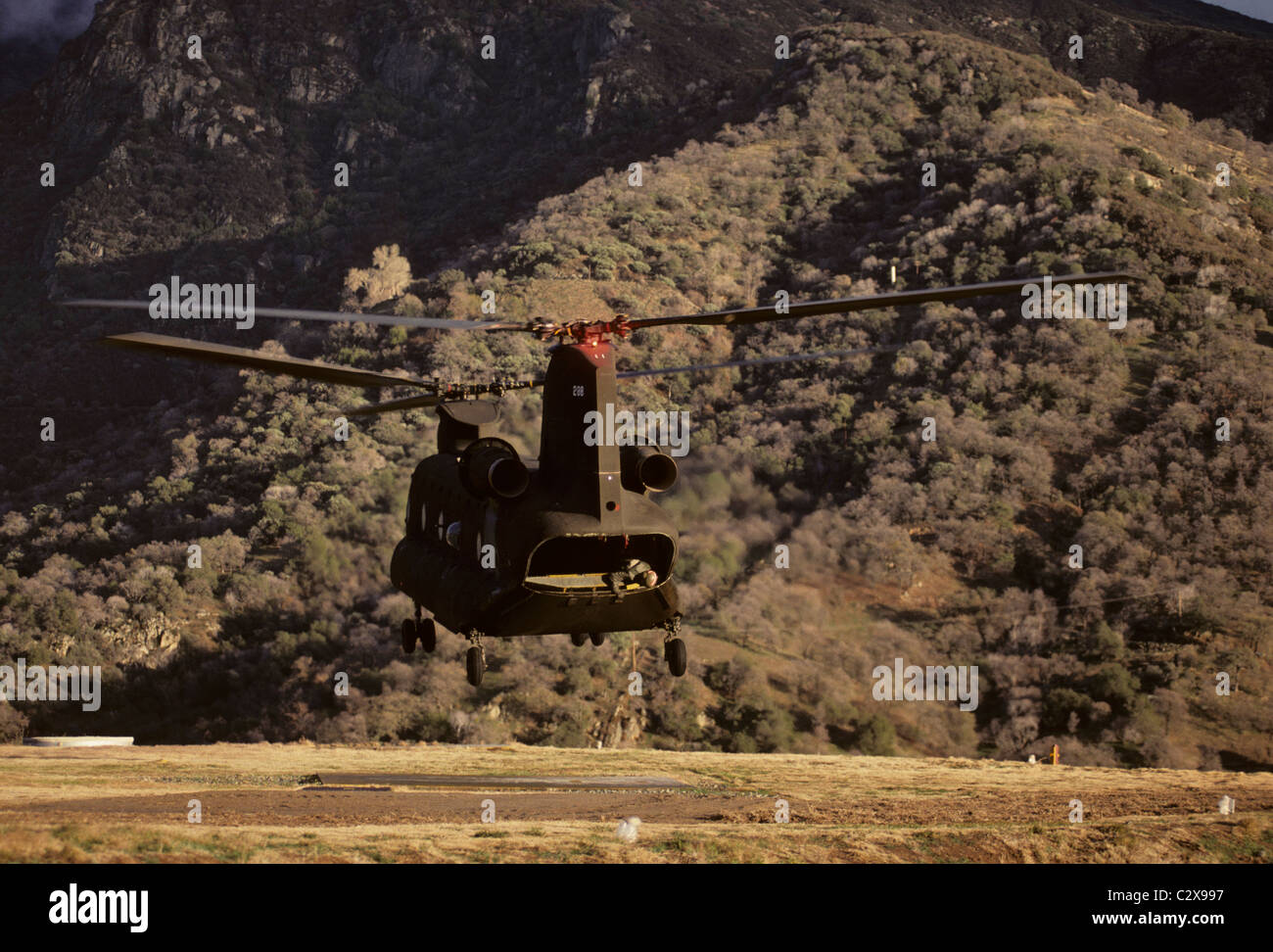 Chinook Rescue Helicopter, Sequoia and Kings Canyon National Park ...