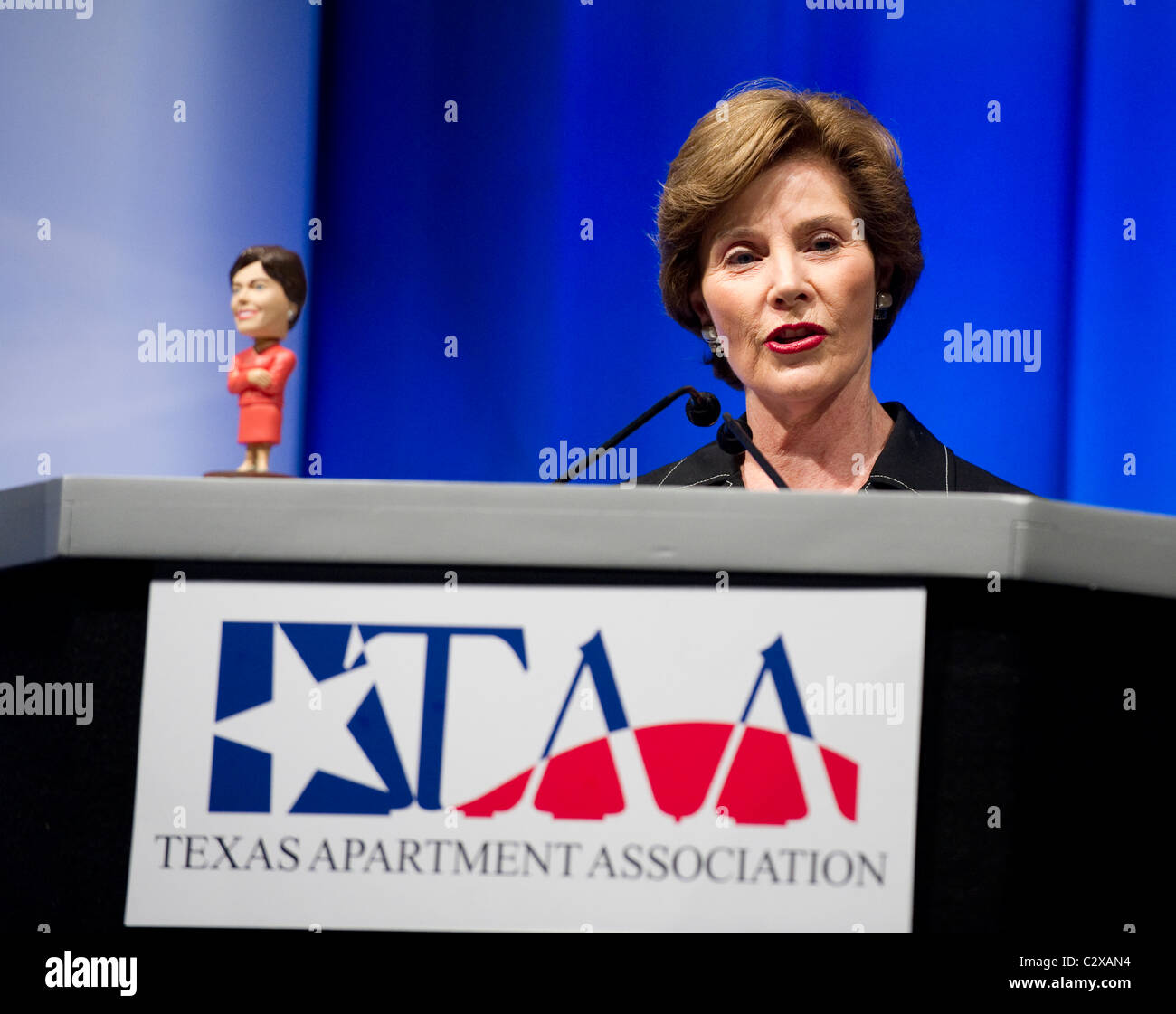 Former First Lady Laura Bush tells stories from her book, "Spoken from ...