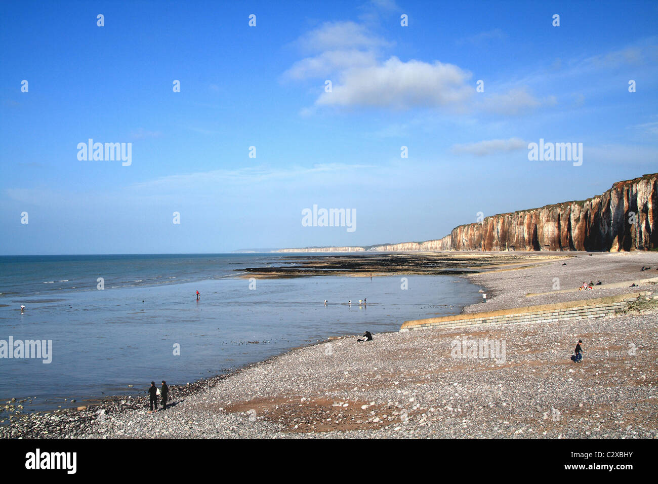 Coast, Etretat, Normandy, France Stock Photo - Alamy