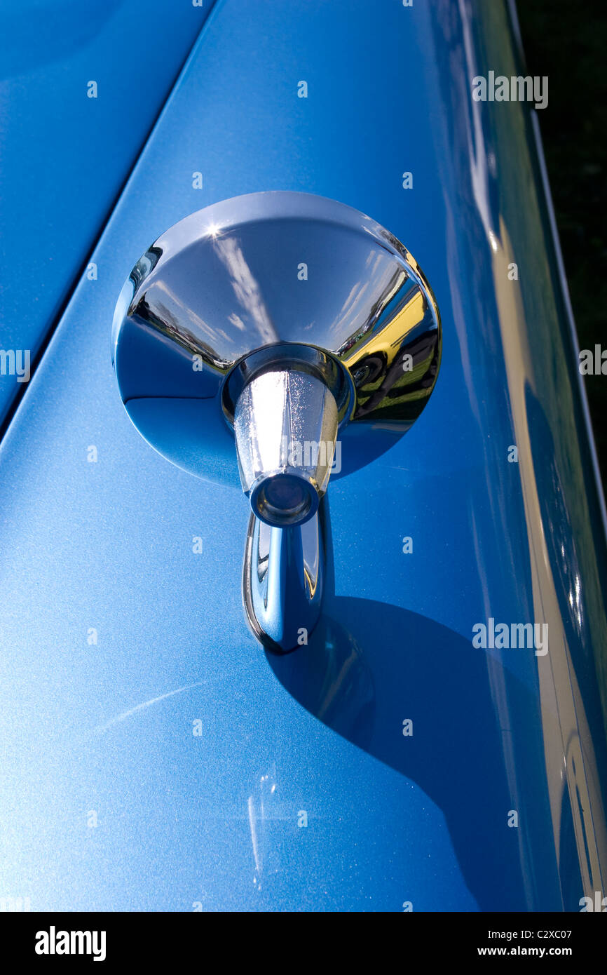 wing fender external rear view mirror chrome gloss polish reflect ...