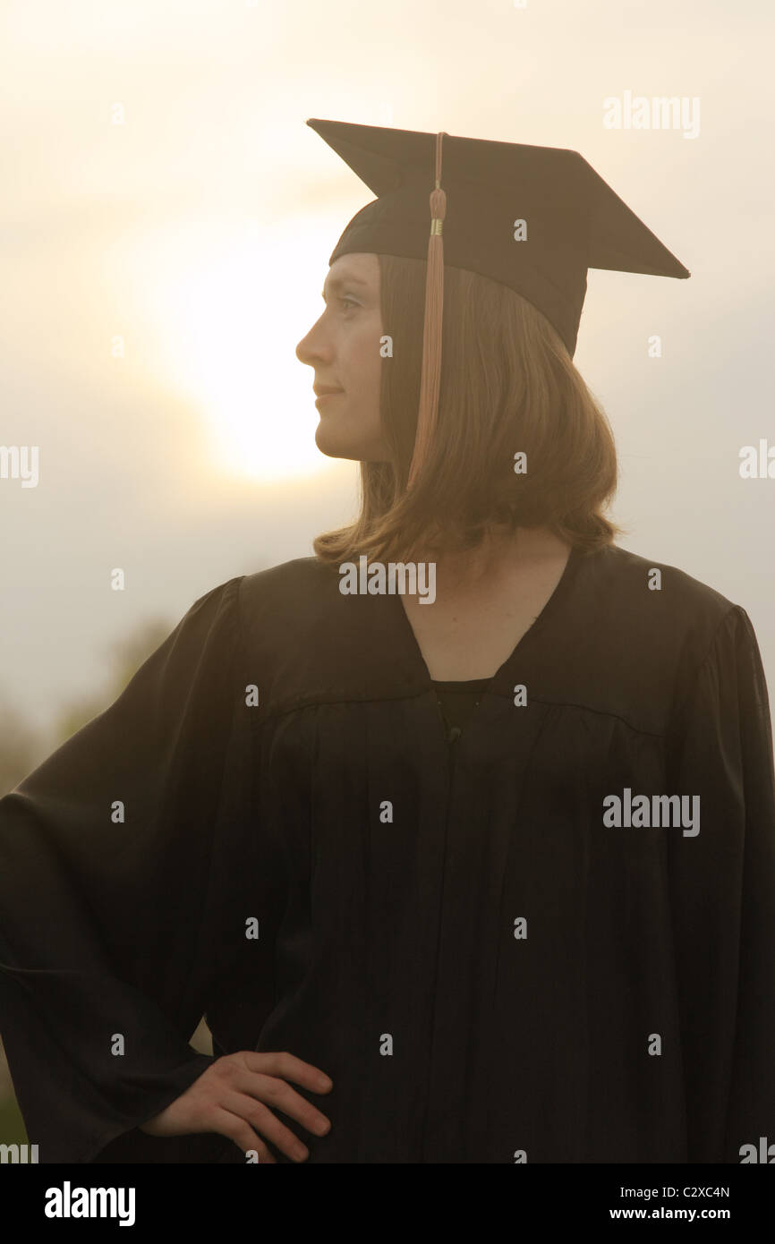Profile graduate achievement hi-res stock photography and images - Alamy