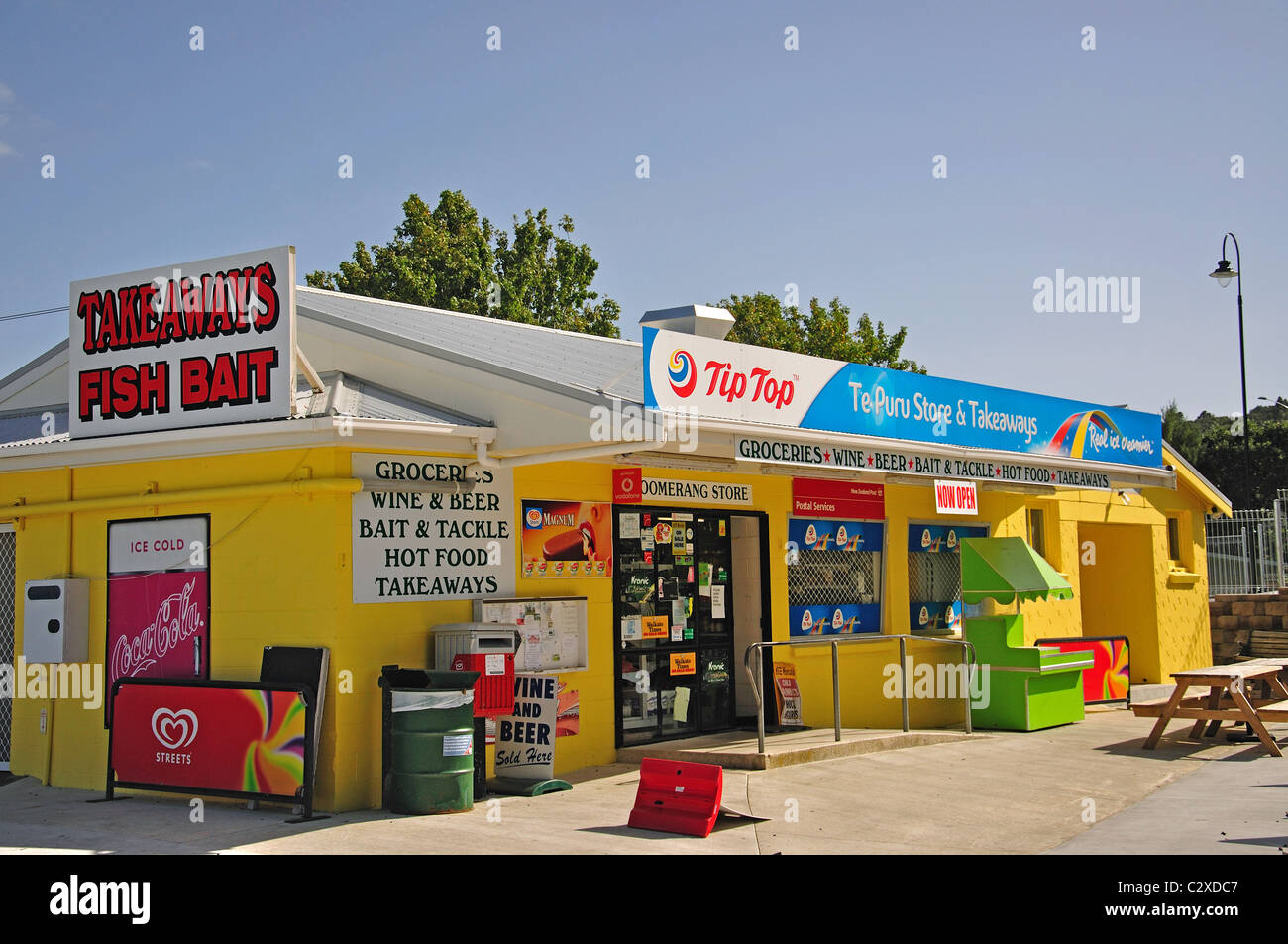 Te Puru Store, Te Puru, Coromandel Peninsula, Waikato Region, North ...