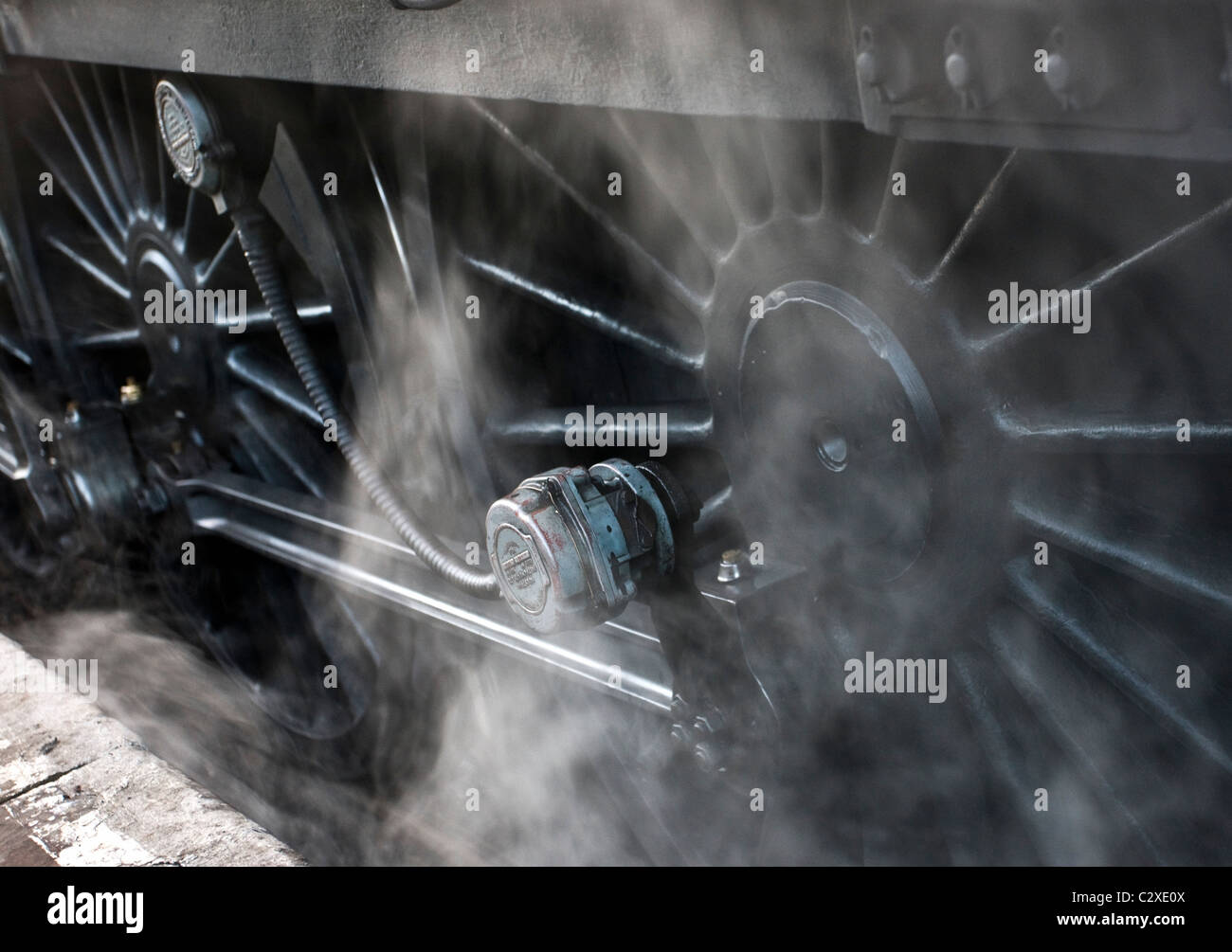 Steam train wheels hi-res stock photography and images - Alamy