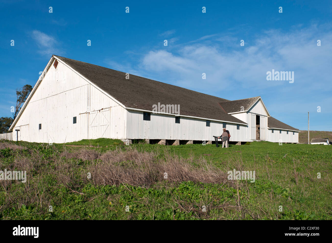 California, Point Reyes National Seashore, Pierce Point Ranch Stock ...