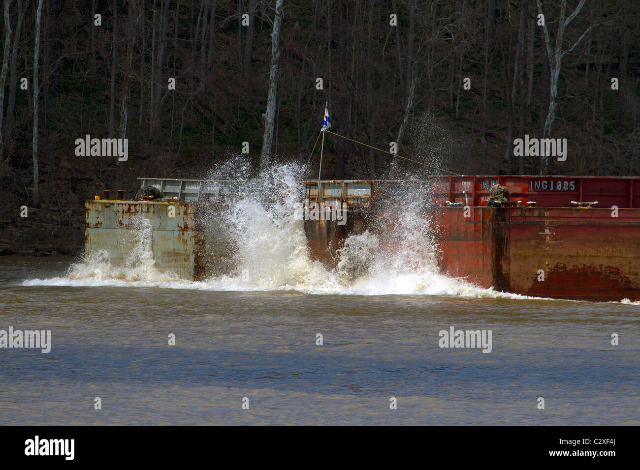 Cargo barges hi-res stock photography and images - Alamy