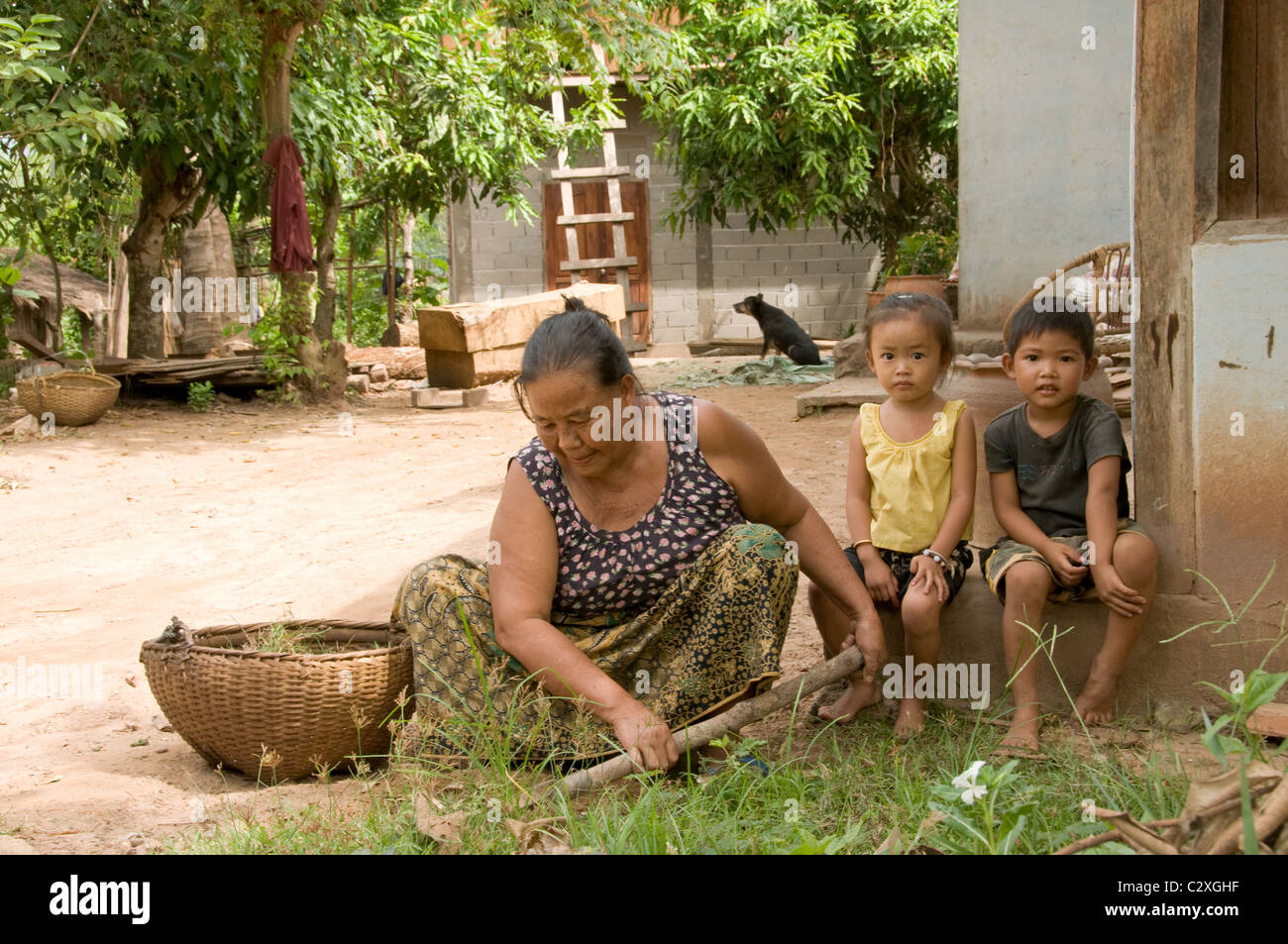 South Asia people and landscape Stock Photo - Alamy