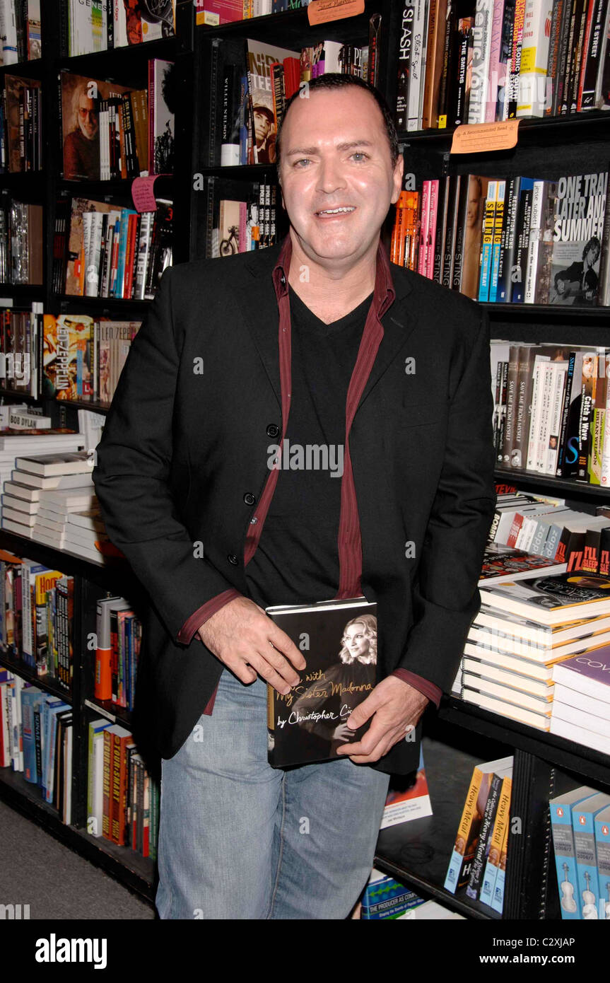 Christopher Ciccone at the book signing for the new Christopher Ciccone ...