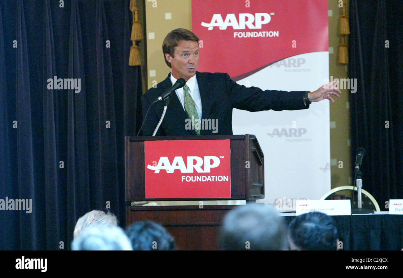 John Edwards Senator Edwards, the keynote speaker at the AARP ...