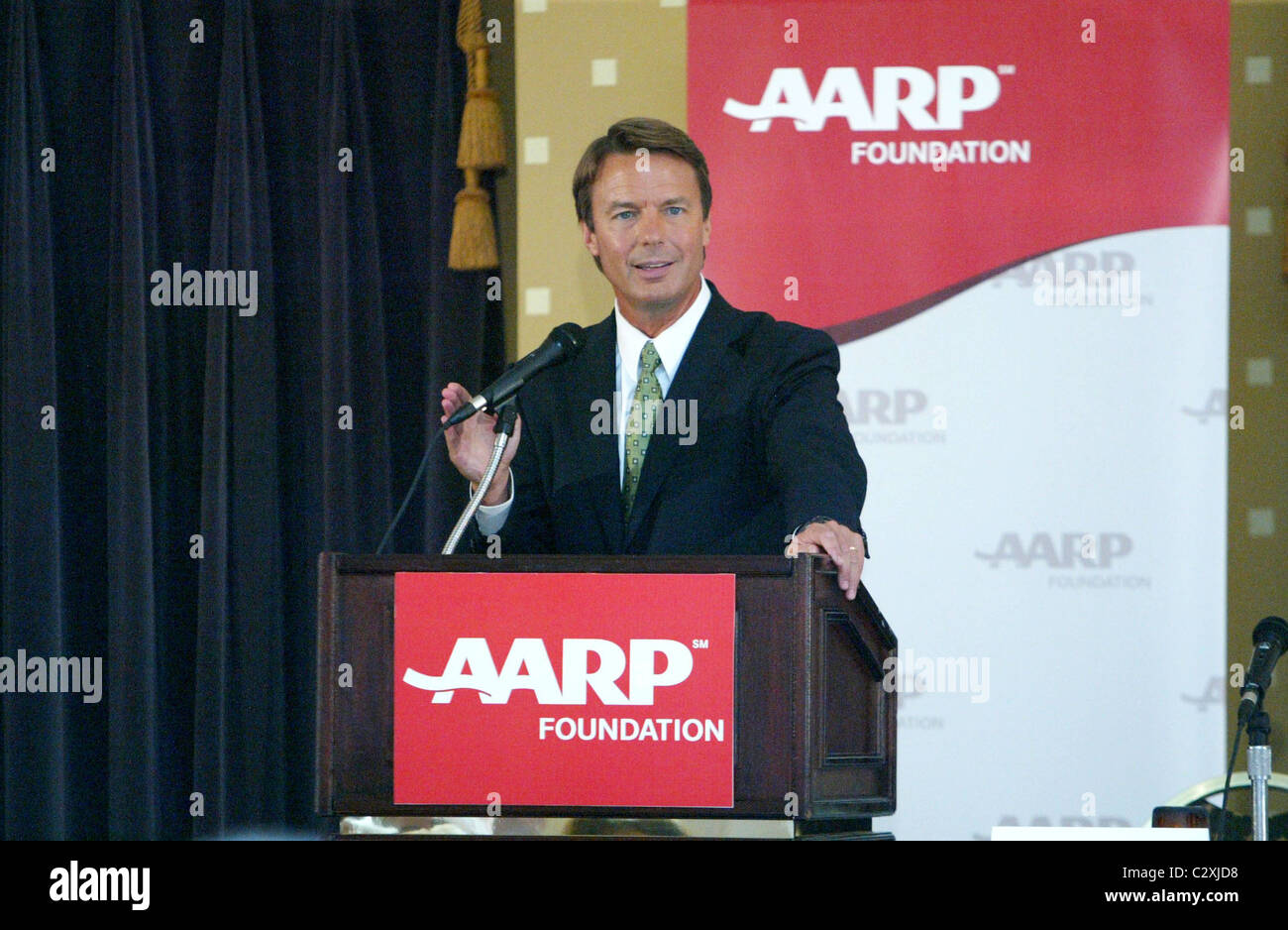 John Edwards Senator Edwards, the keynote speaker at the AARP ...
