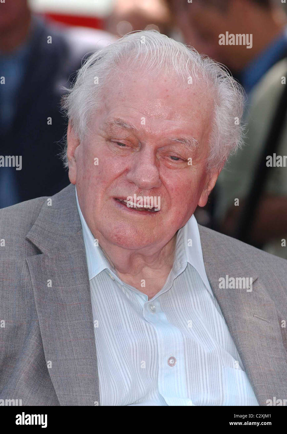 Actor Charles Durning is honored with a star on the Hollywood Walk of ...
