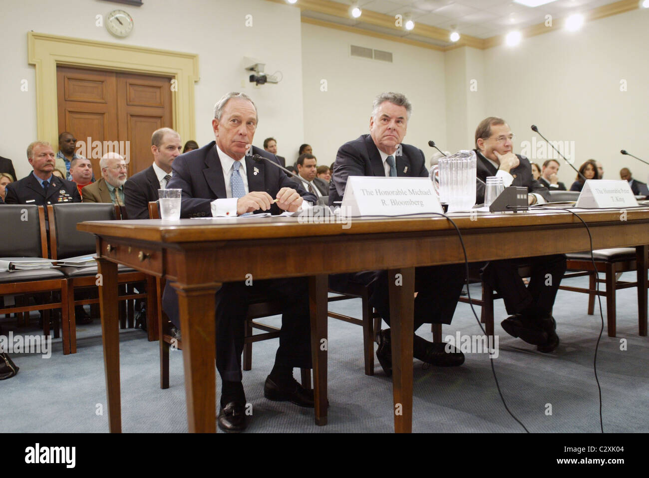 NY Mayor Michael Bloomberg testified before a House subcommittee for a ...