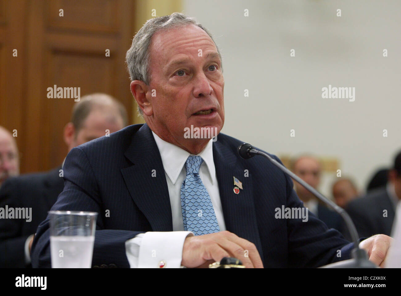 NY Mayor Michael Bloomberg testified before a House subcommittee for a ...