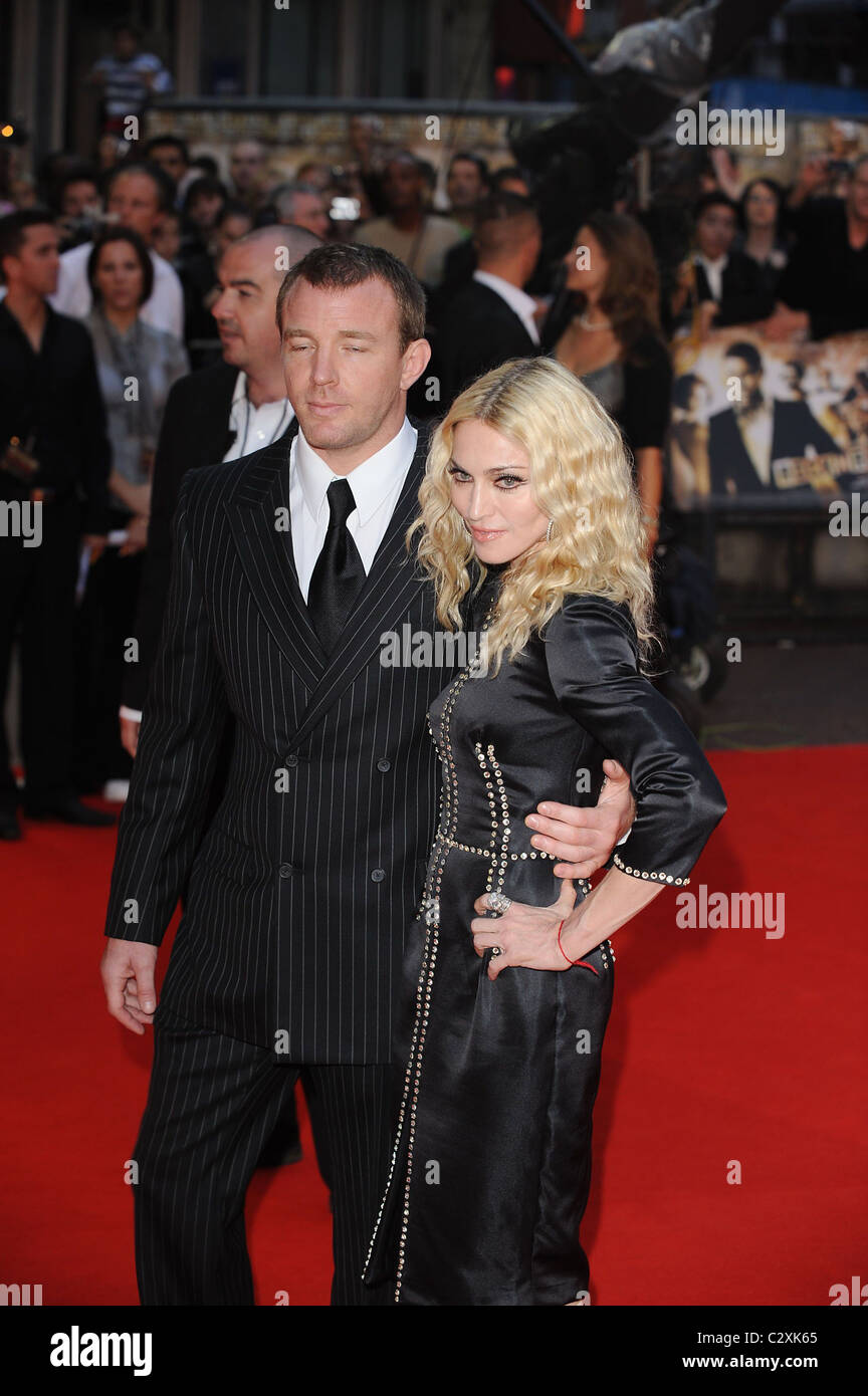 Madonna and Guy Ritchie 'Rocknrolla' World Premiere held at the Odeon ...