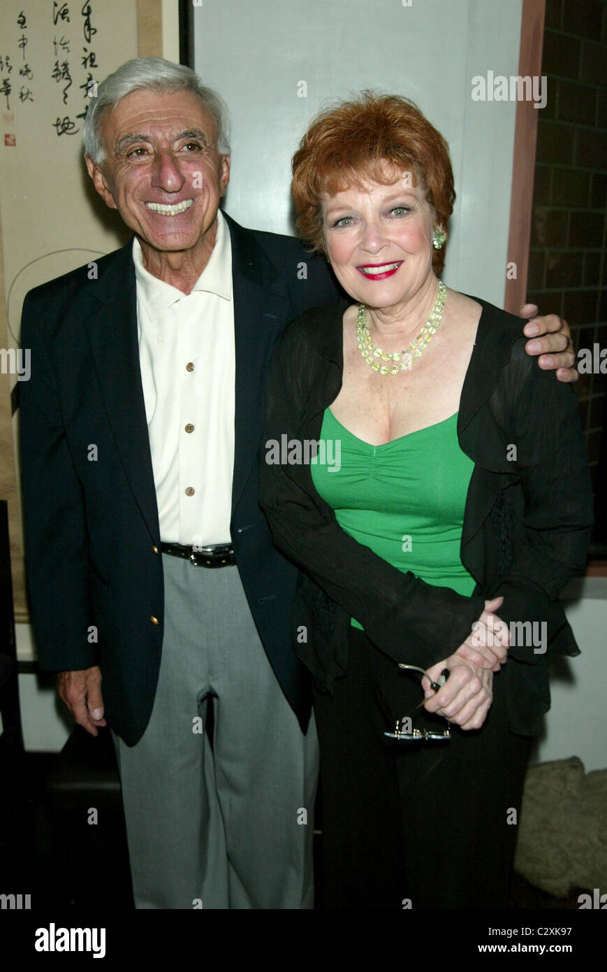 Jamie Farr and Anita Gillette at the after party celebrating his ...