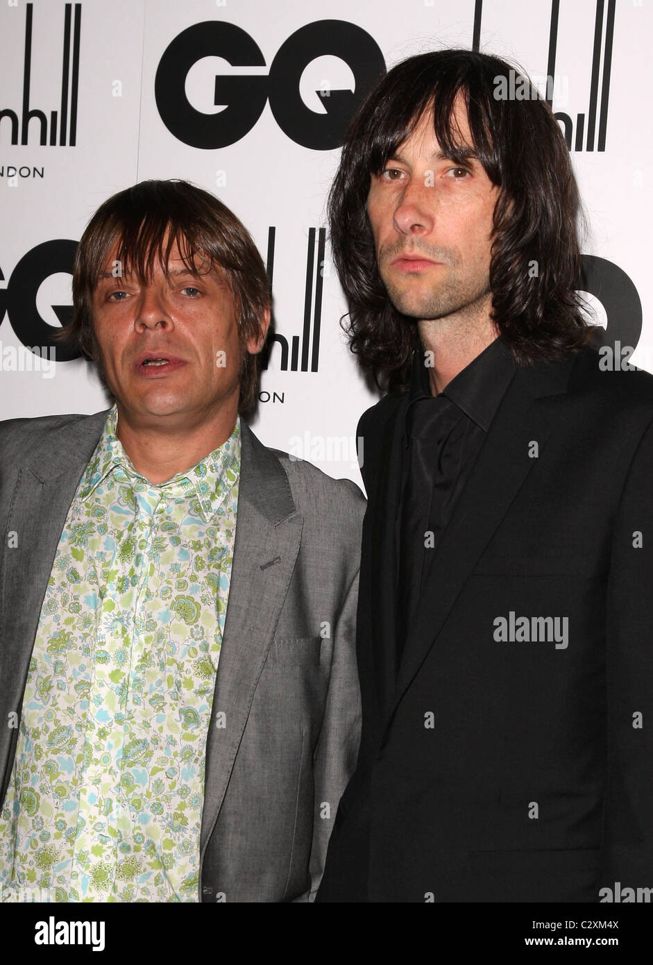 Gary Mounfield aka 'Mani' and Bobby Gillespie of Primal Scream GQ Men ...