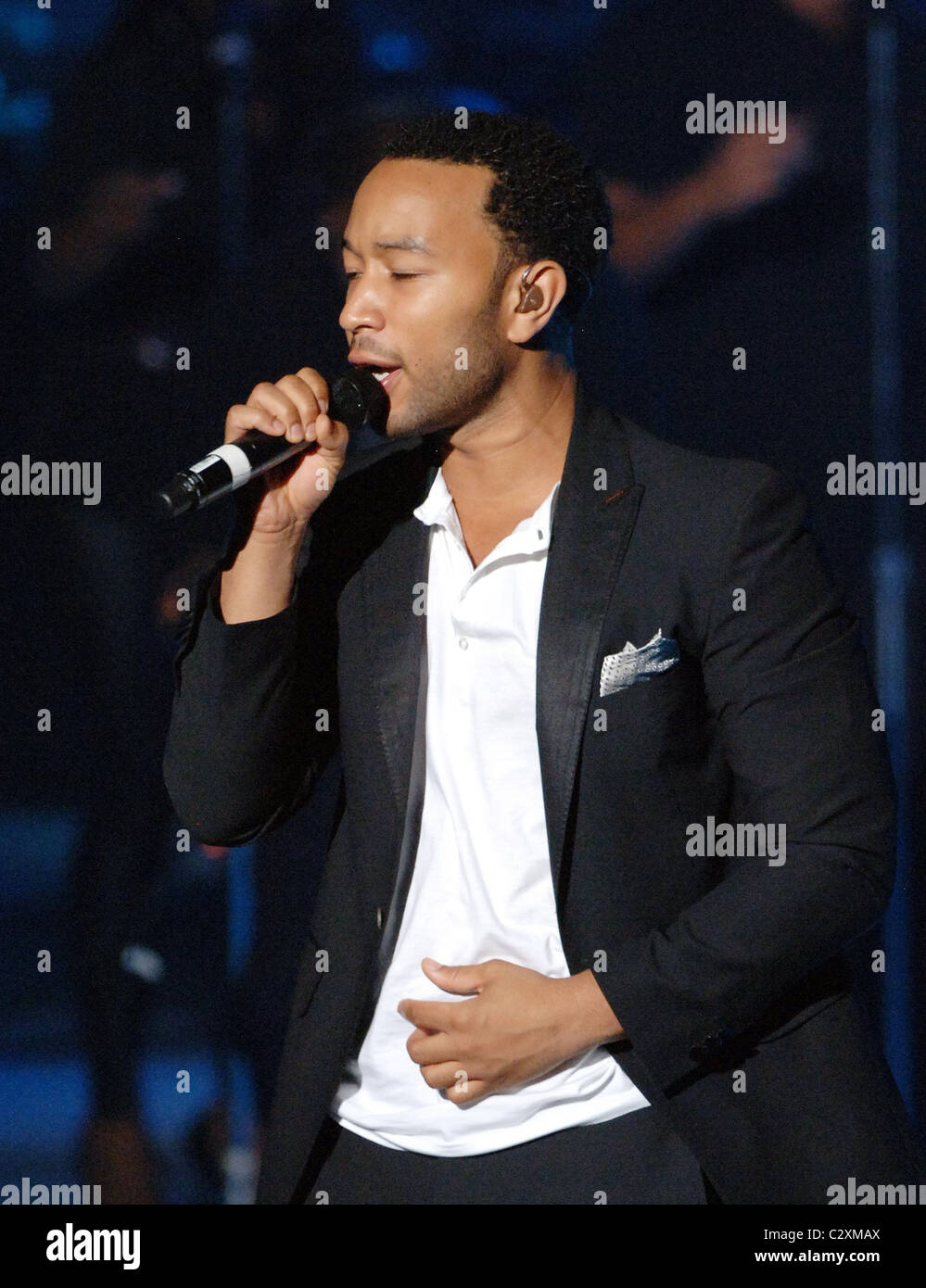 John Legend The THISDAY Africa Rising Concert held at the Kennedy ...