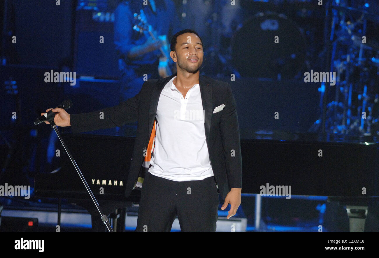 John Legend The THISDAY Africa Rising Concert held at the Kennedy ...