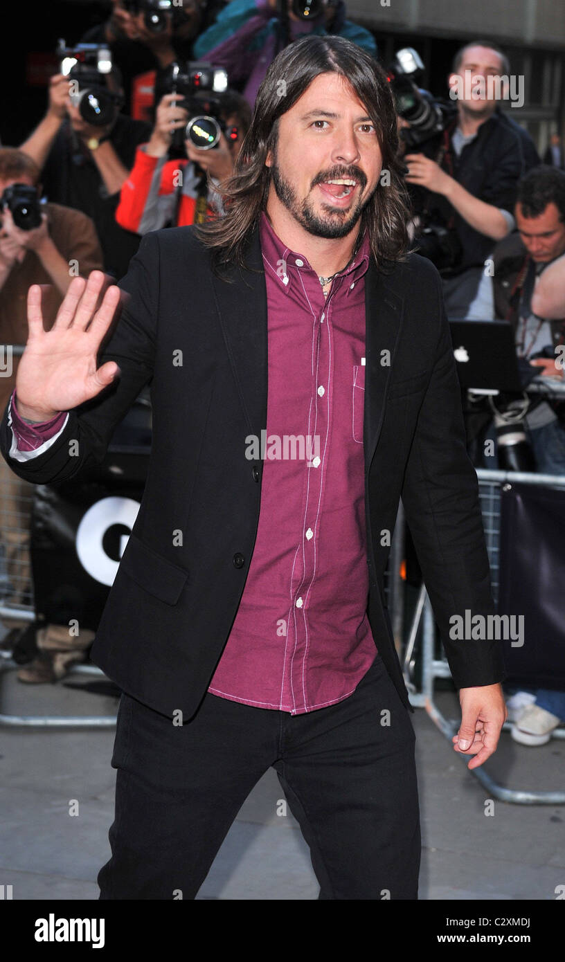 Dave Grohl GQ Men of the Year Awards held at the Royal Opera House ...