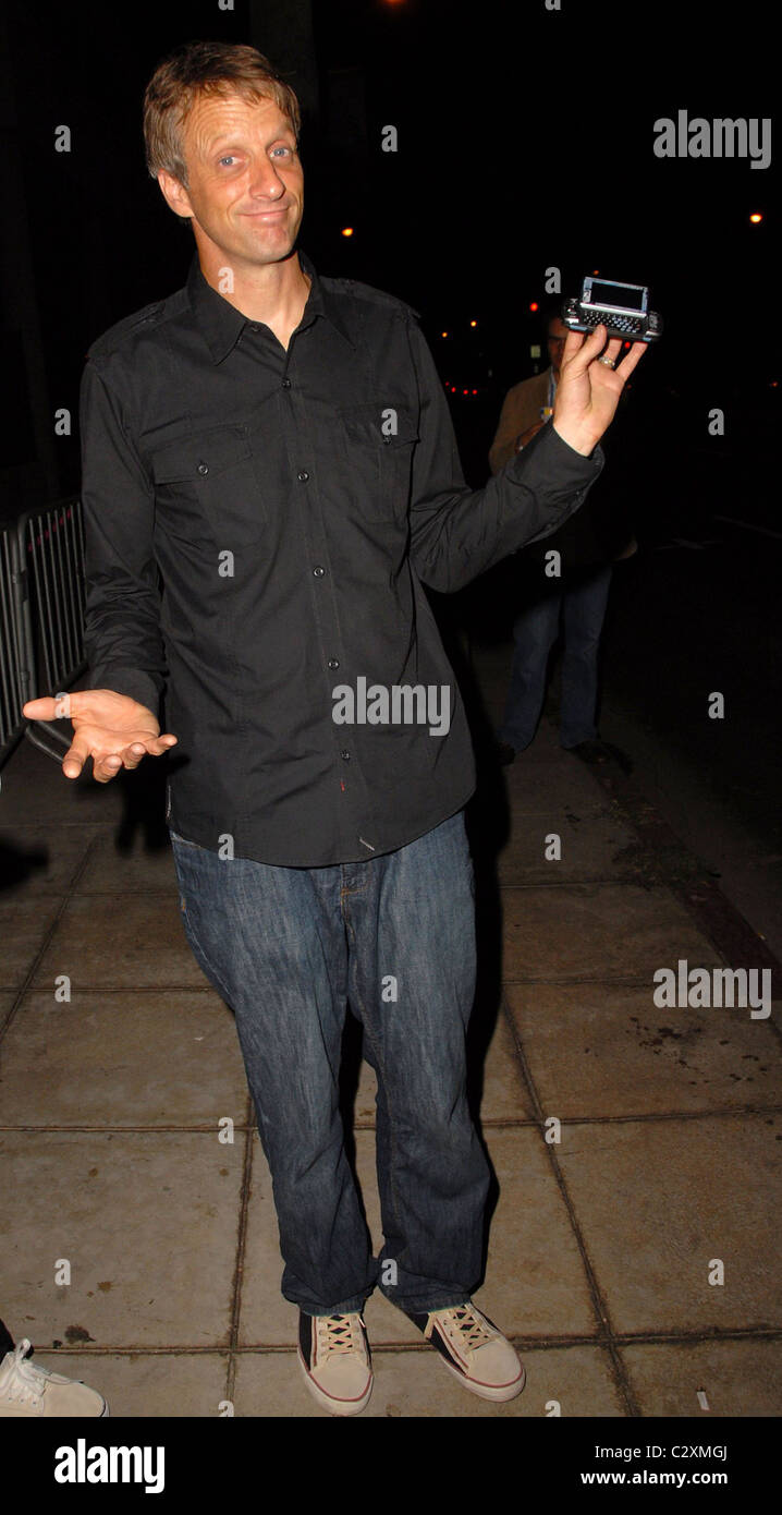 Tony Hawk The Launch Party of the T-Mobile Sidekick LX Tony Hawk ...