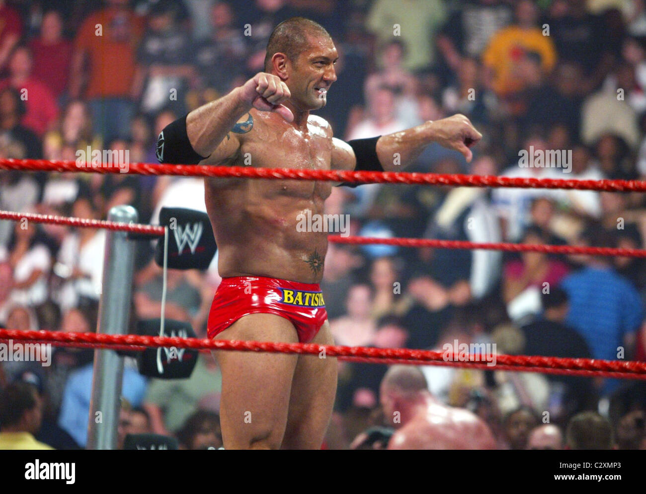 Batista WWE RAW at the Verizon Centre Washington DC, USA - 28.07.08 ...