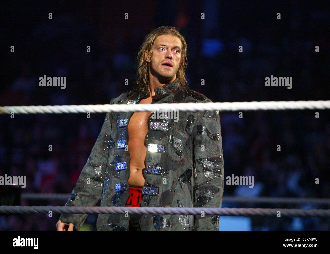 Edge WWE RAW at the Verizon Centre Washington DC, USA - 28.07.08 Stock ...