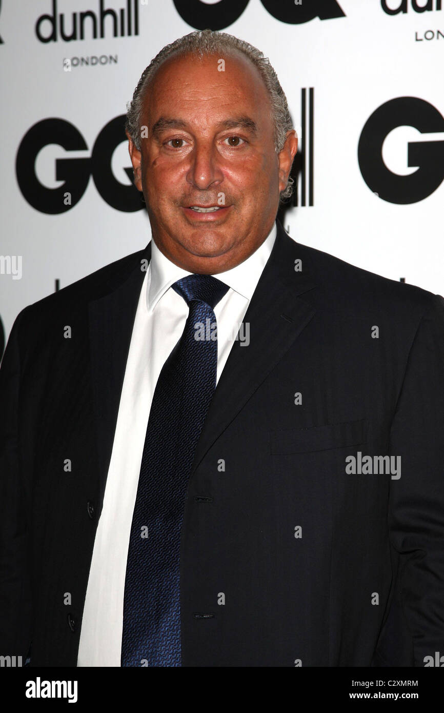 Philip Green GQ Men of the Year Awards held at the Royal Opera House ...