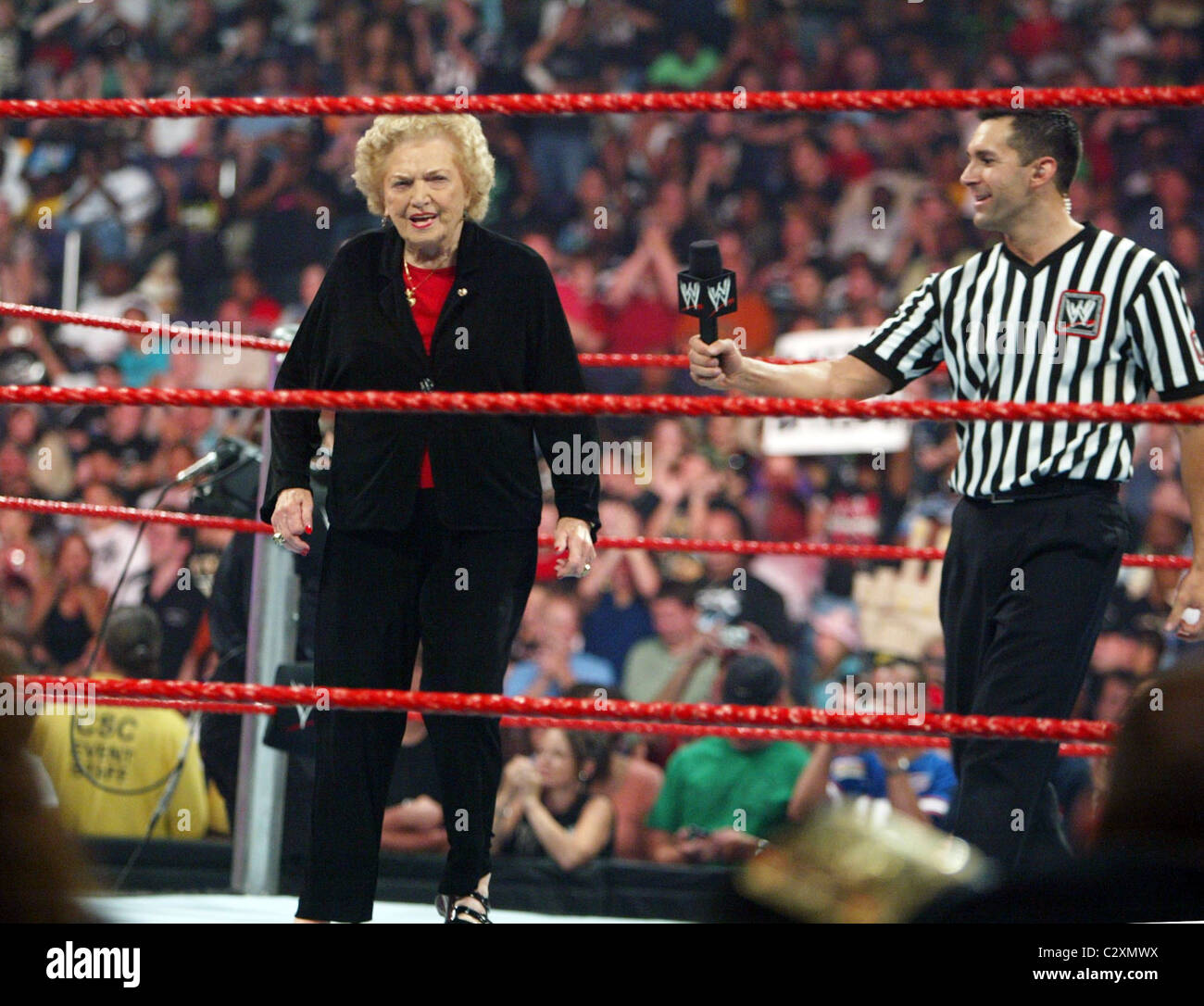 Mabel WWE RAW at the Verizon Centre Washington DC, USA - 28.07.08 Stock ...