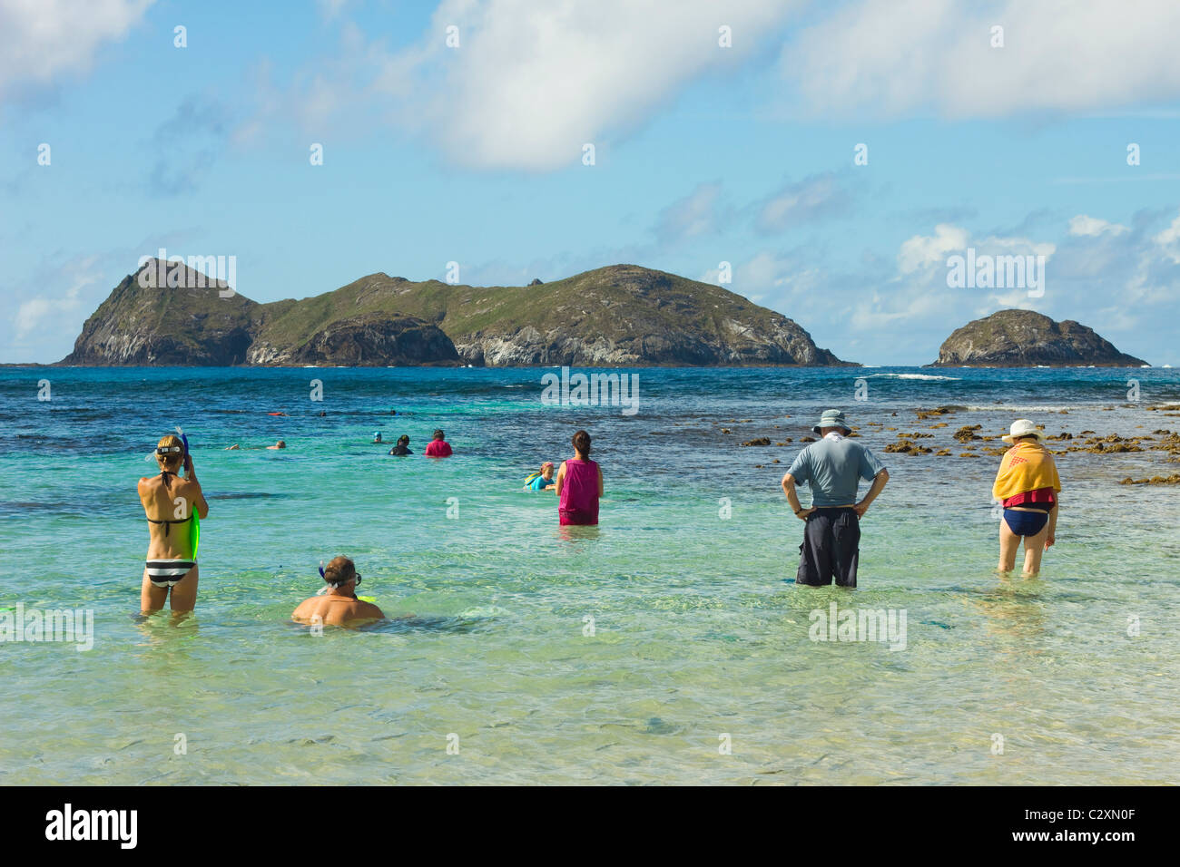 Ned's Beach, popular for fish feeding & snorkelling on the world's ...
