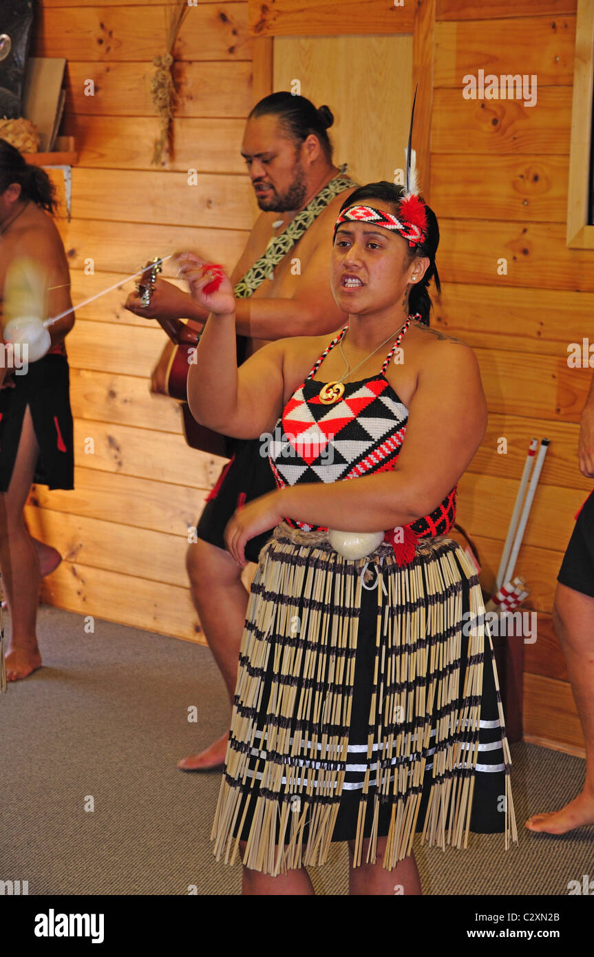 North island maori village hi-res stock photography and images - Alamy